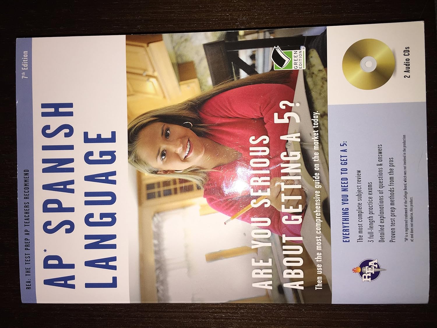 Amazon.com: AP Spanish Language with Audio CDs (Advanced Placement (AP ...