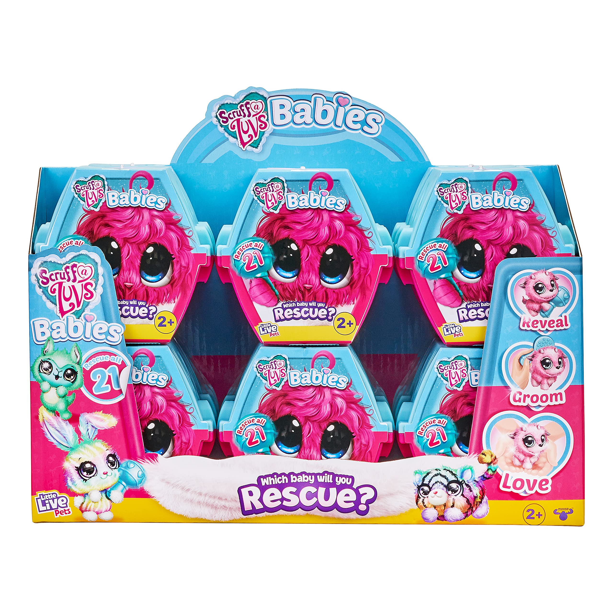 Little Live Pets: Scruff-a-Luvs Babies Rescue Pet- Buy Online in India ...