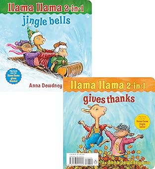 Llama Llama 2-in-1: Gives Thanks/Jingle Bells: Dewdney, Anna ...