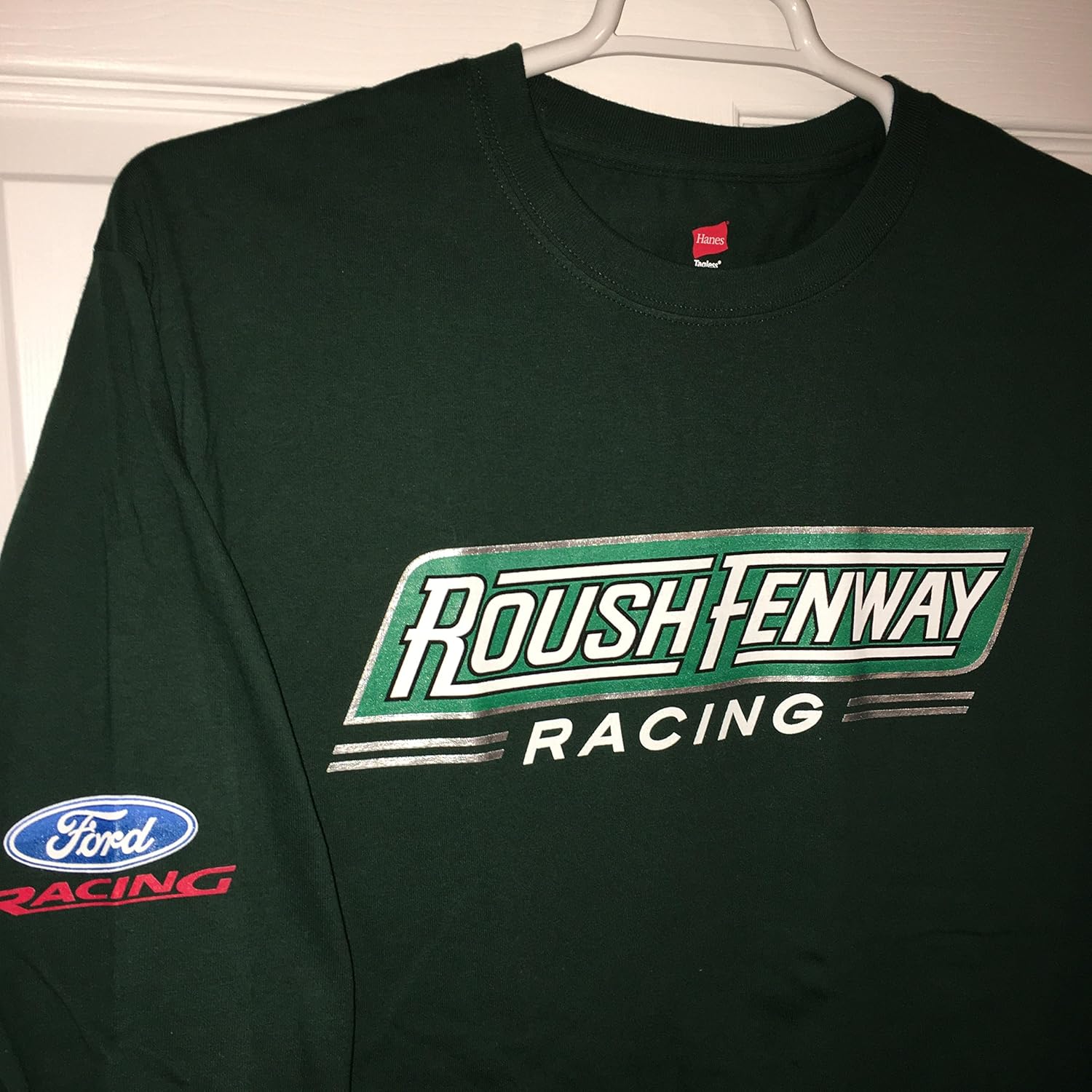 Amazon.com: Large Roush Fenway Racing Long Sleeve Nascar Pit Crew Shirt ...