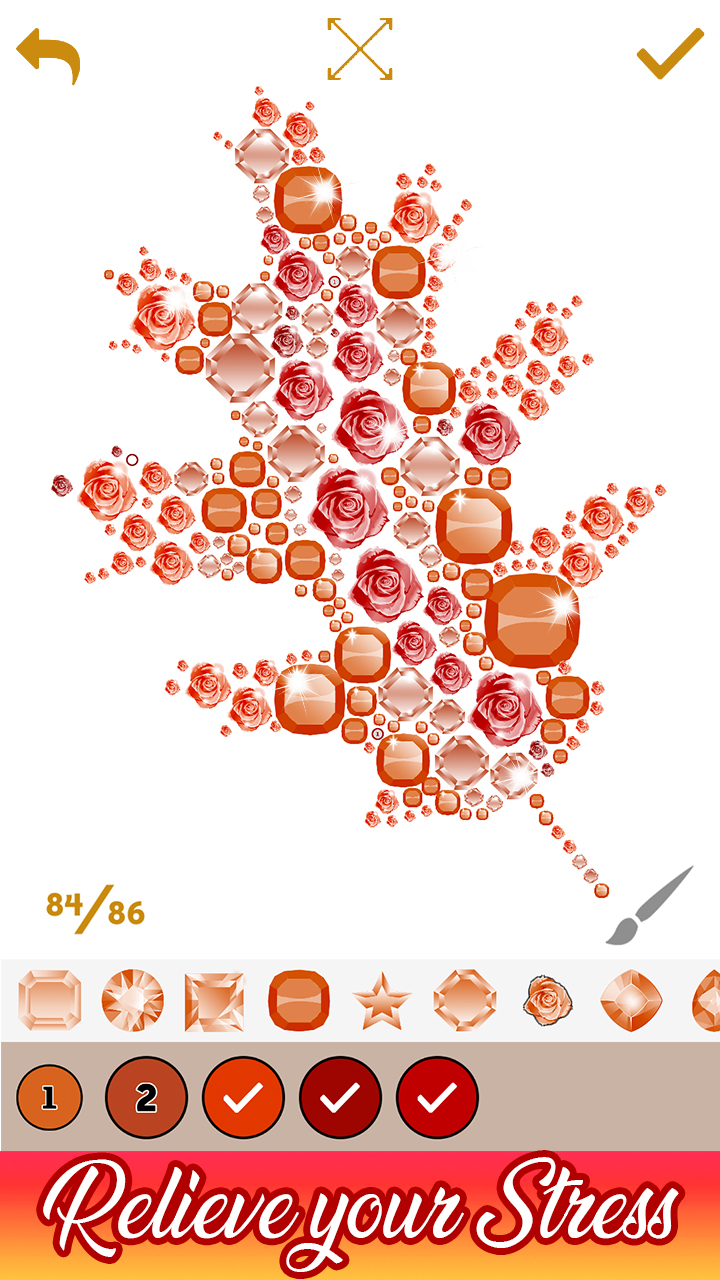 Jewel Art - Color by Number, Adult Painting Book - App on Amazon Appstore