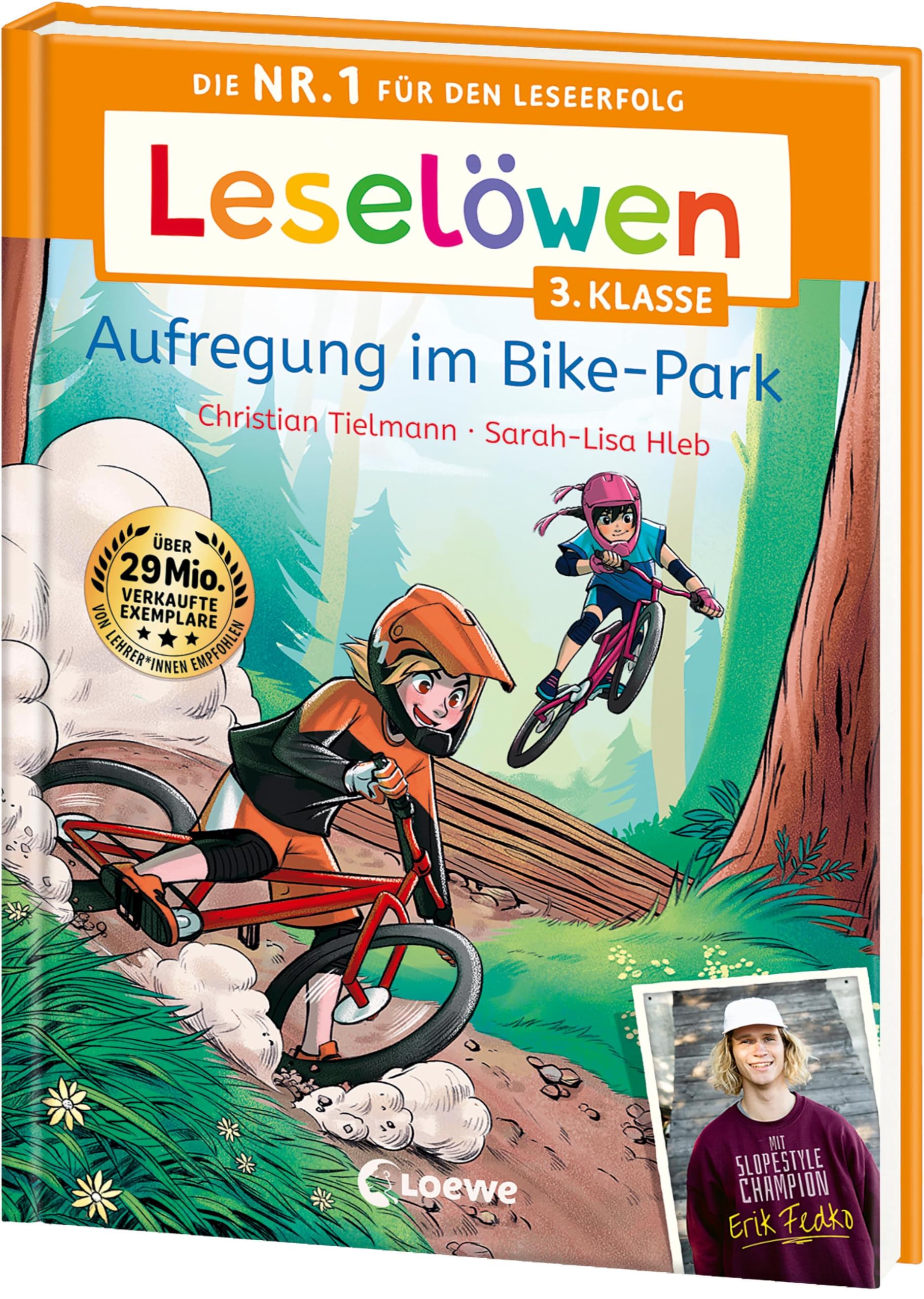 Leselöwen 3. Klasse - Aufregung im Bike-Park: Lesespaß mit Super-Biker ...
