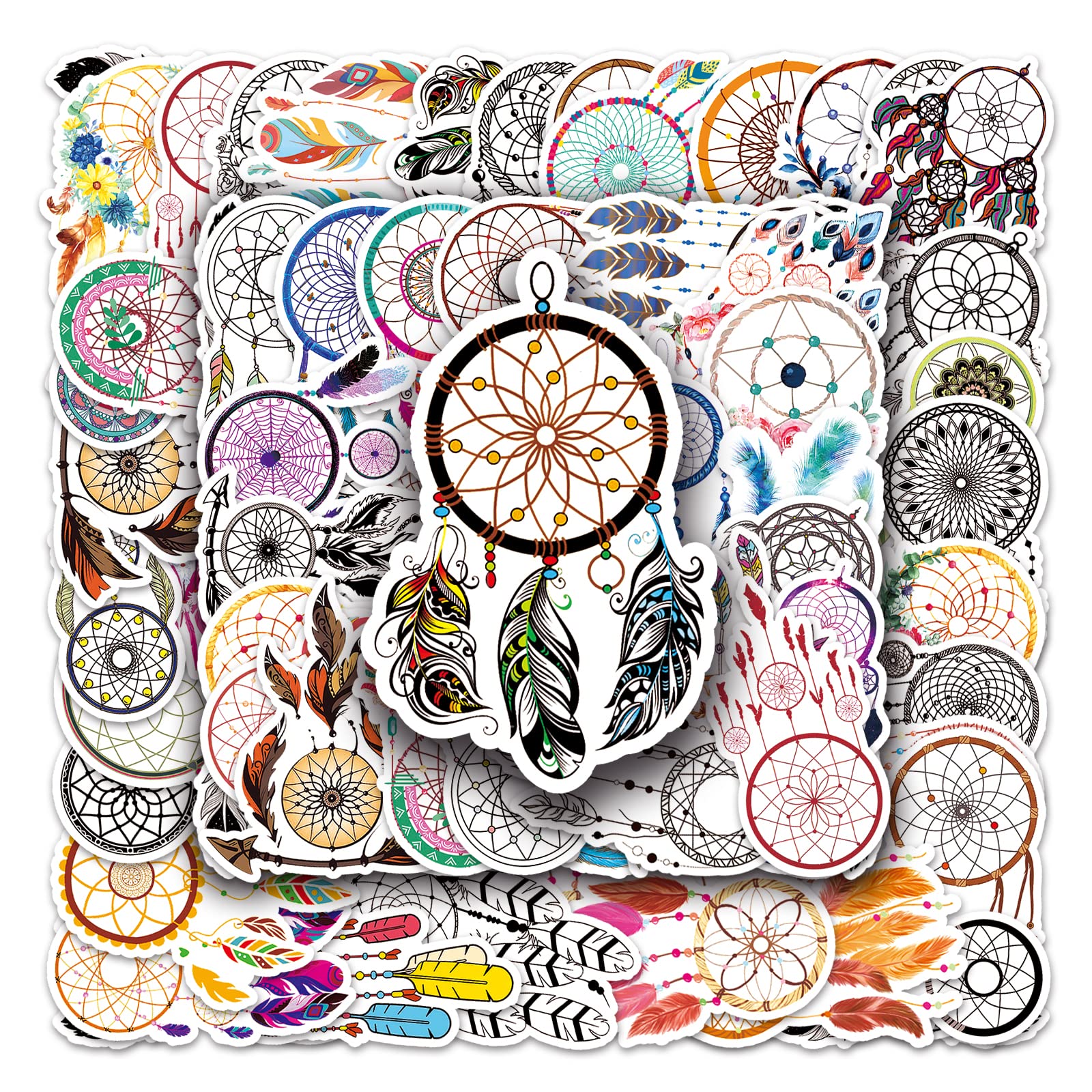 Amazon.com: Dream Catcher Stickers,Waterproof Vinyl Stickers for Laptop ...