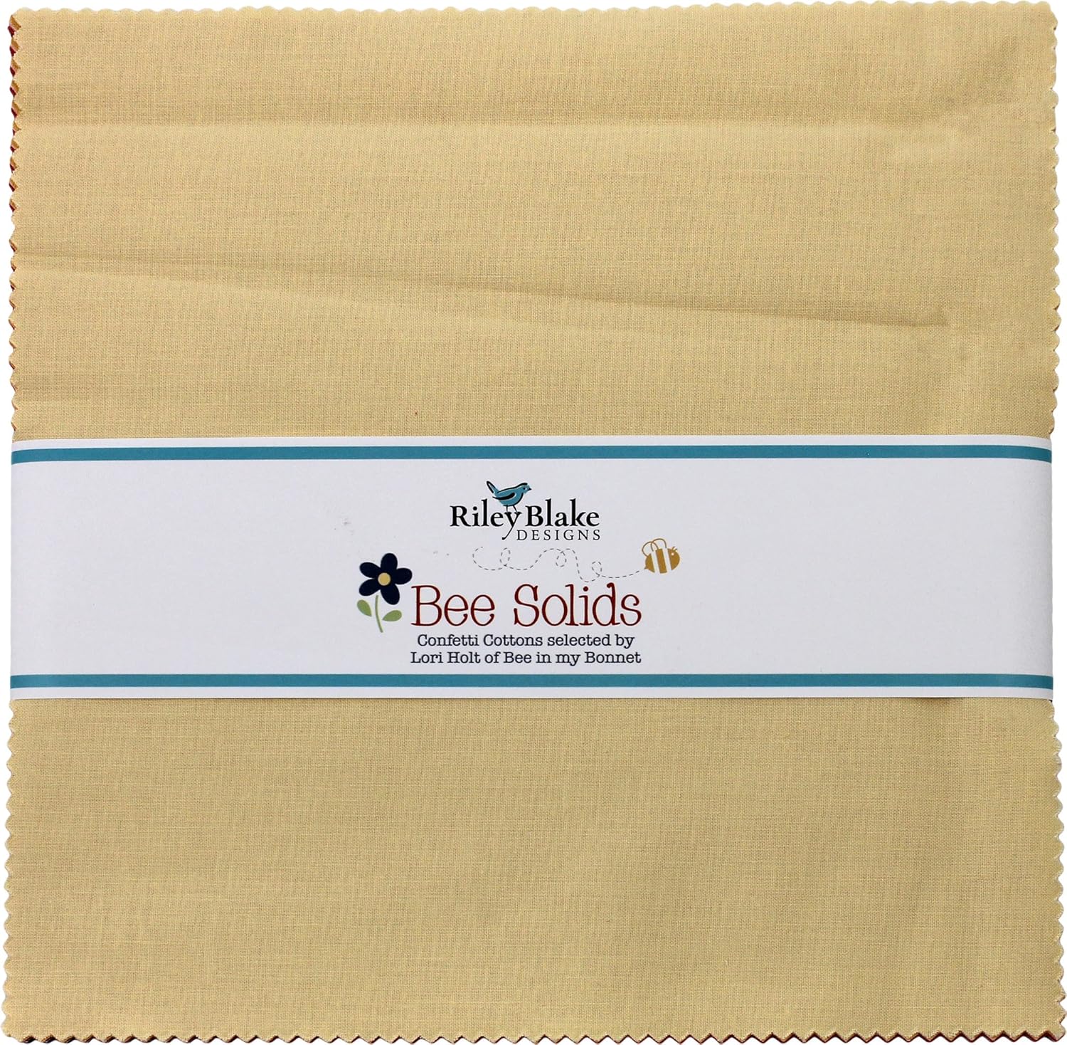 Amazon.com: Lori Holt Confetti Cottons Bee Basics 10" Stacker 26 10-inch Squares Riley Blake 10 ...