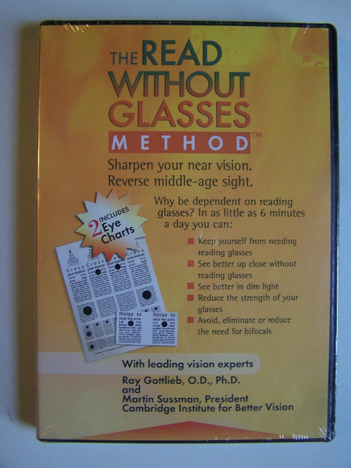 The Read Without Glasses Method ~ Sharpen Your Near Vision. Reverse ...