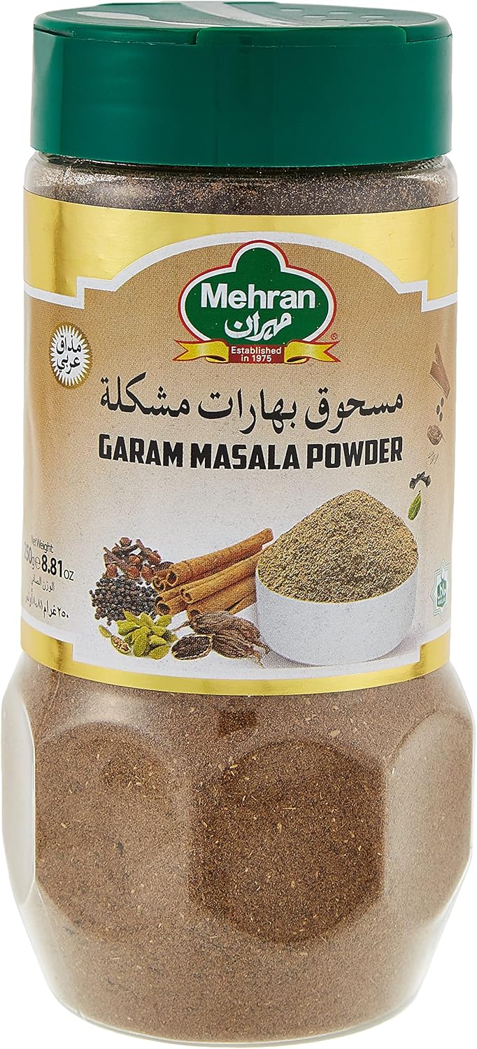 Mehran Garam Masala Powder Jar, 250 G, Green : Buy Online at Best Price ...