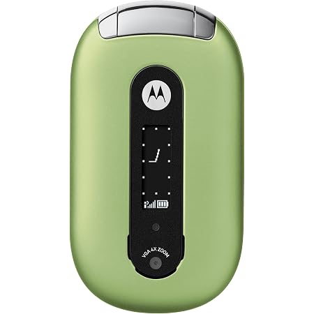 Motorola u6 PEBL (Pebble) Celery Green SIM Free Mobile Phone (NOT ex ...