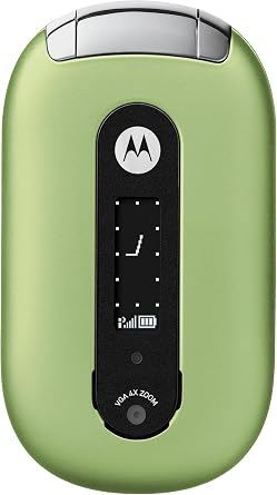 Motorola u6 PEBL (Pebble) Celery Green SIM Free Mobile Phone (NOT ex ...