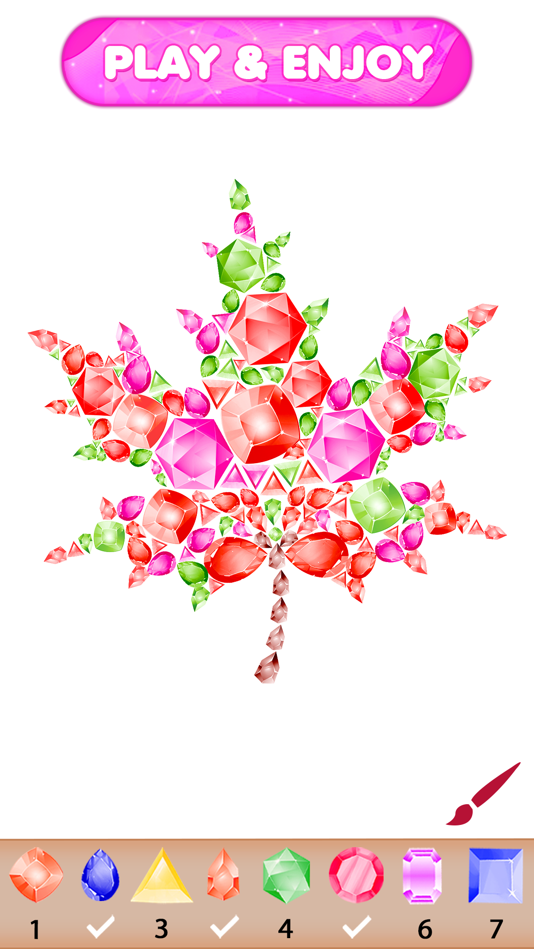 Gem Art Color By Number Book - App on Amazon Appstore