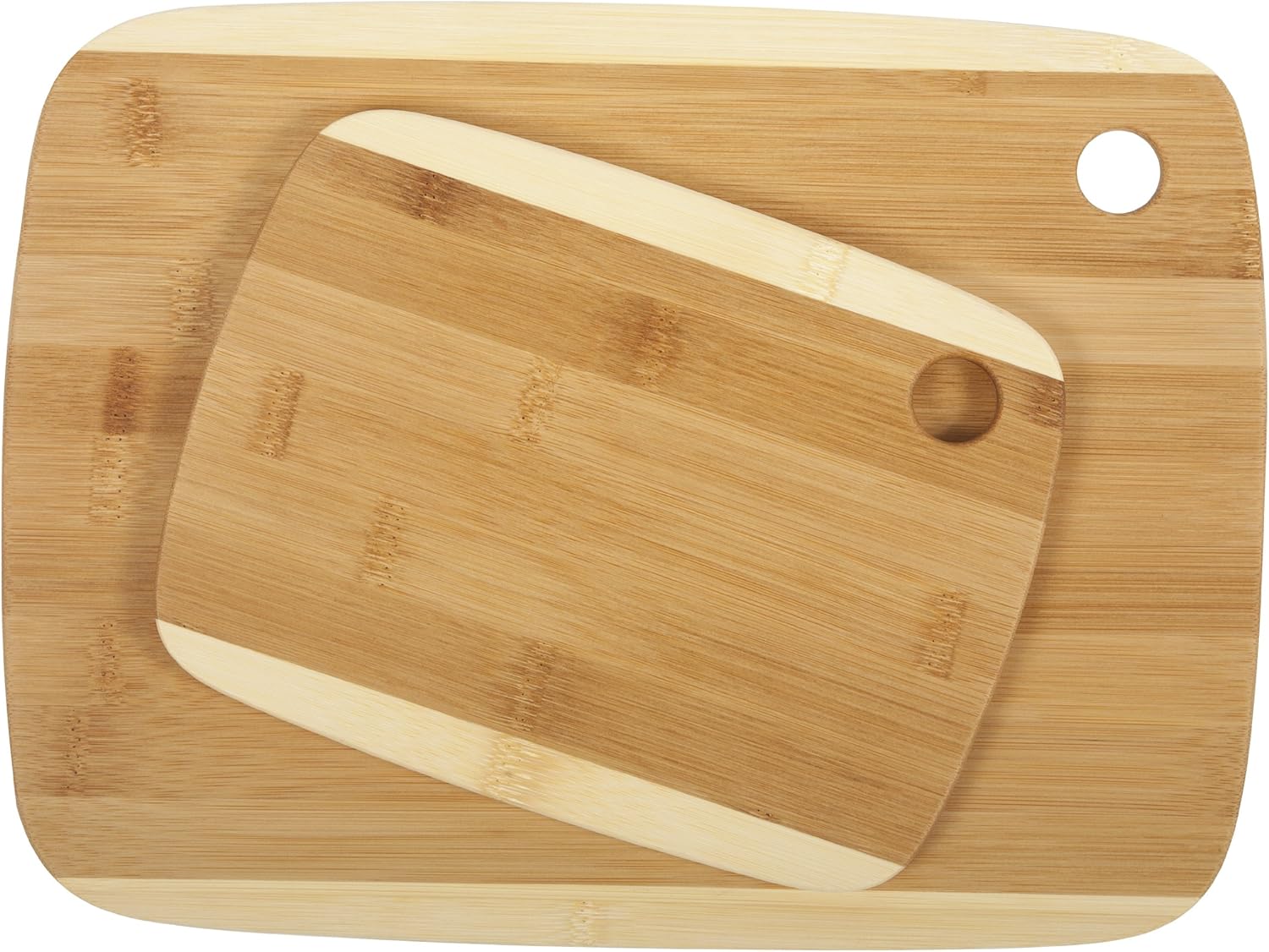 Amazon.com: Core Bamboo Classic 2-Tone Board Combo Pack, Small/Medium ...
