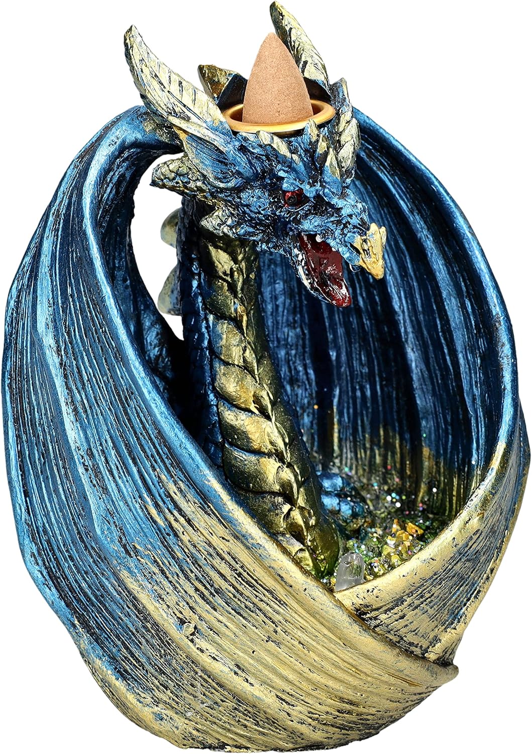 Amazon.com: Pacific Giftware Dragon Wings Backflow Incense Burner ...