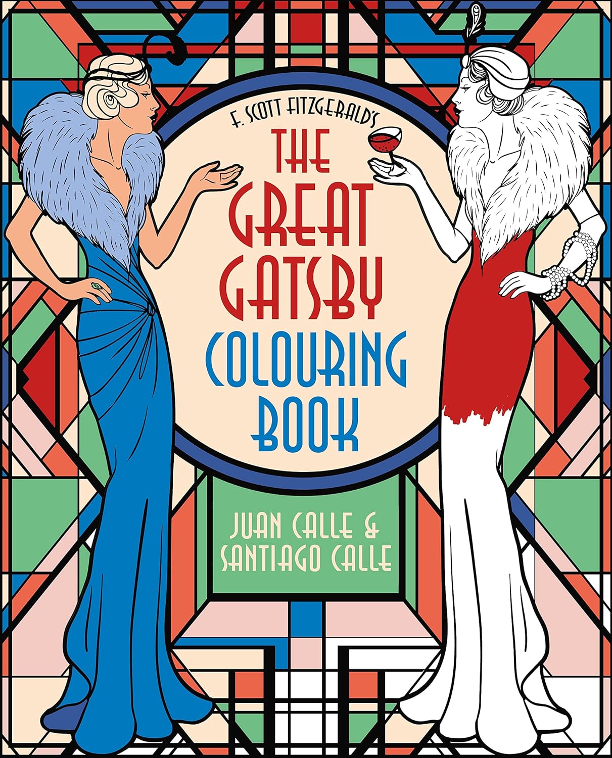 F. Scott Fitzgerald's The Great Gatsby Colouring Book (Arcturus ...