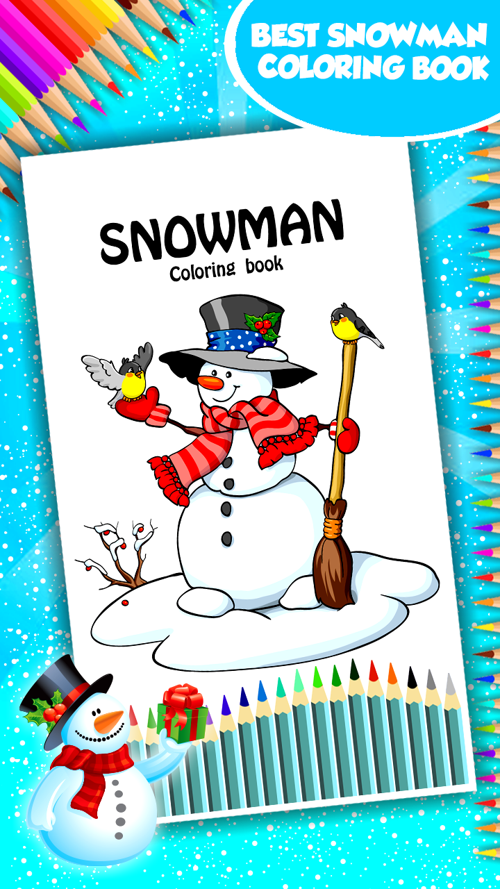 Snowman Coloring Book - App on Amazon Appstore