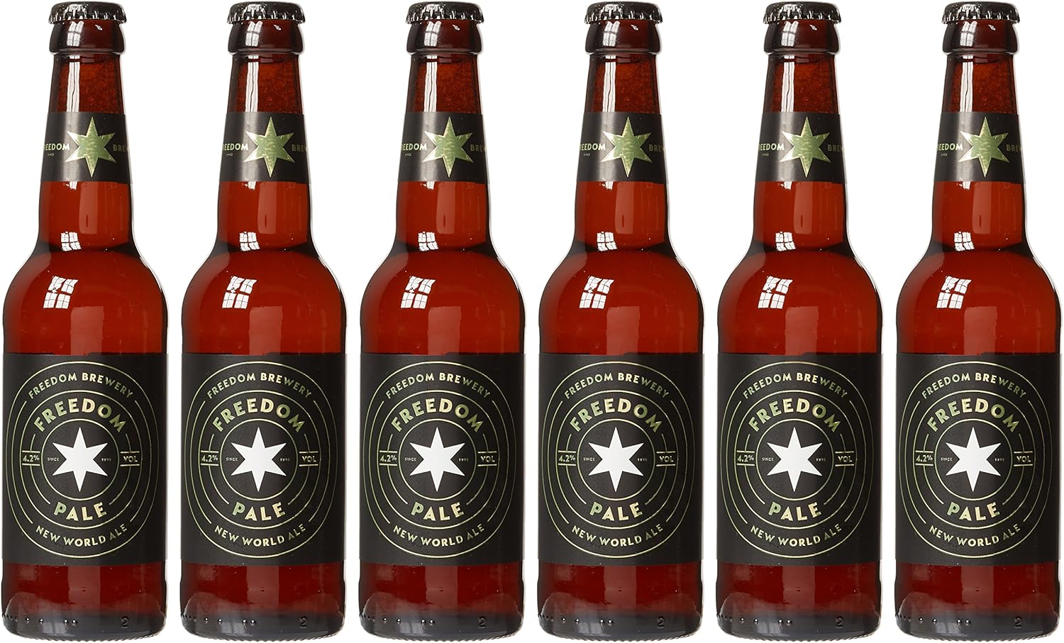 Freedom Brewery Four Lager Beer 33 cl (Case of 6) : Amazon.co.uk: Grocery