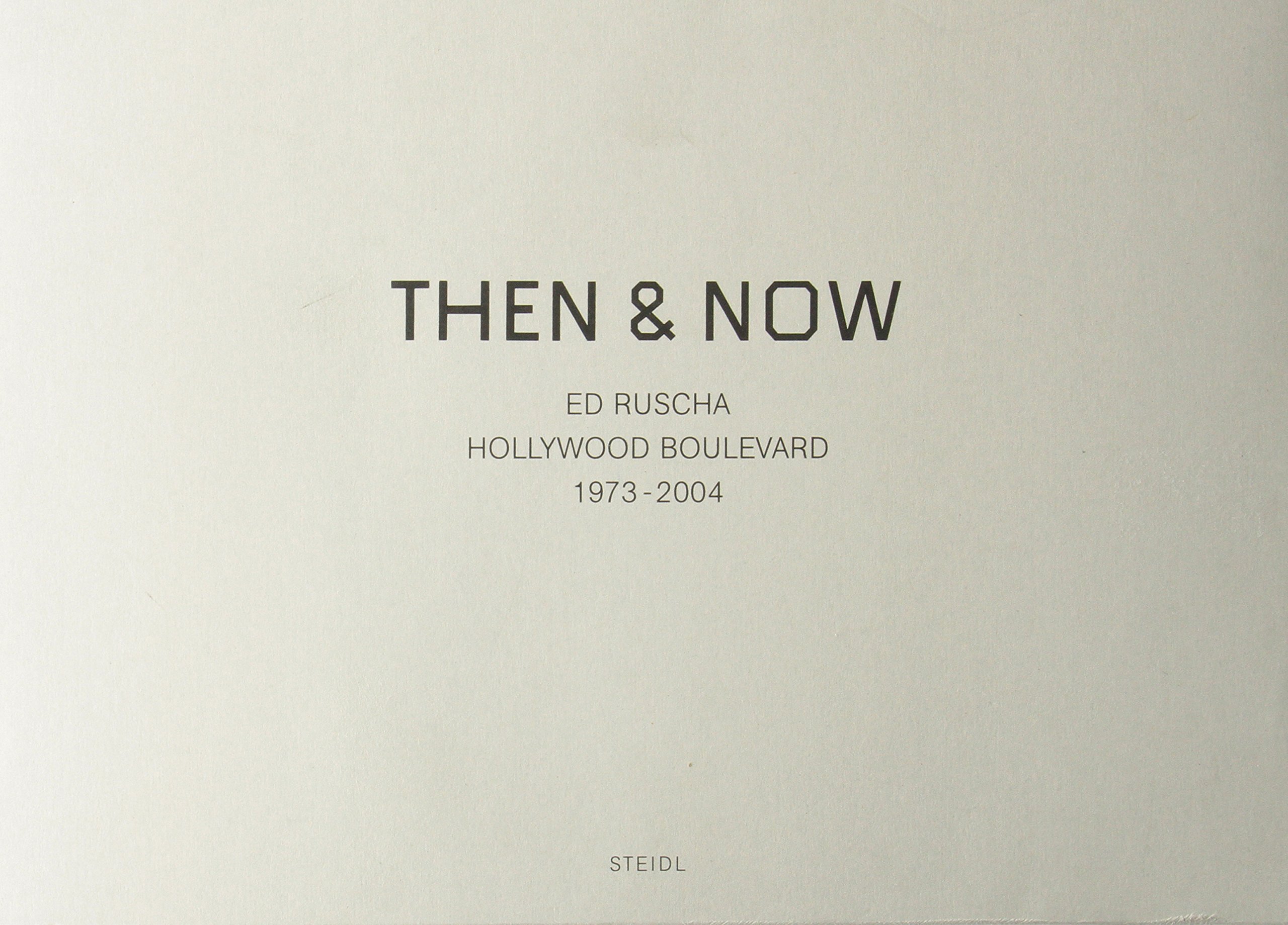 Ed Ruscha: Then & Now: Amazon.co.uk: Ruscha, Ed: 9783865211057: Books
