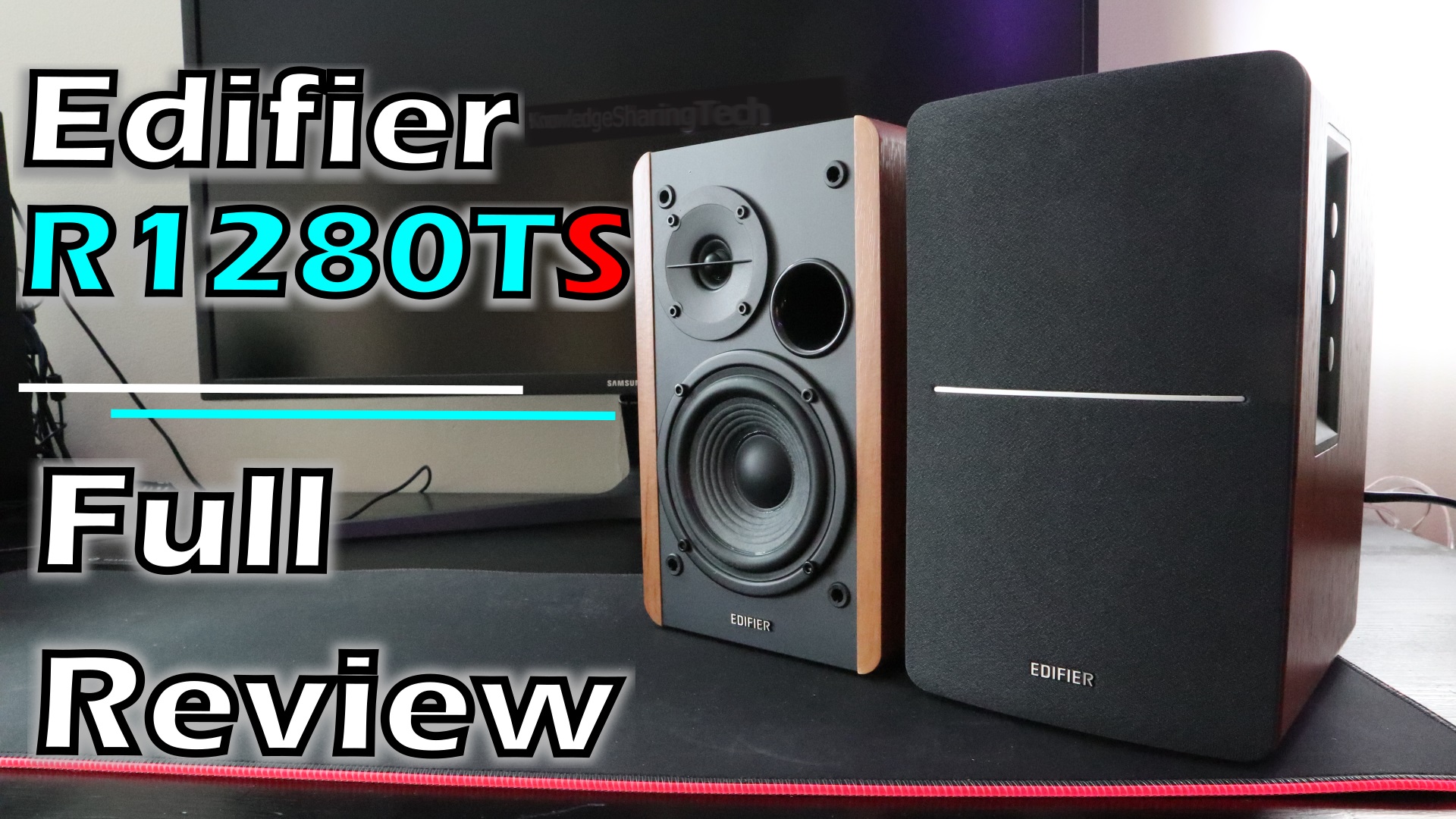 Watch Edifier R1280Ts Full review, Compare to R1280T & Sound test on ...
