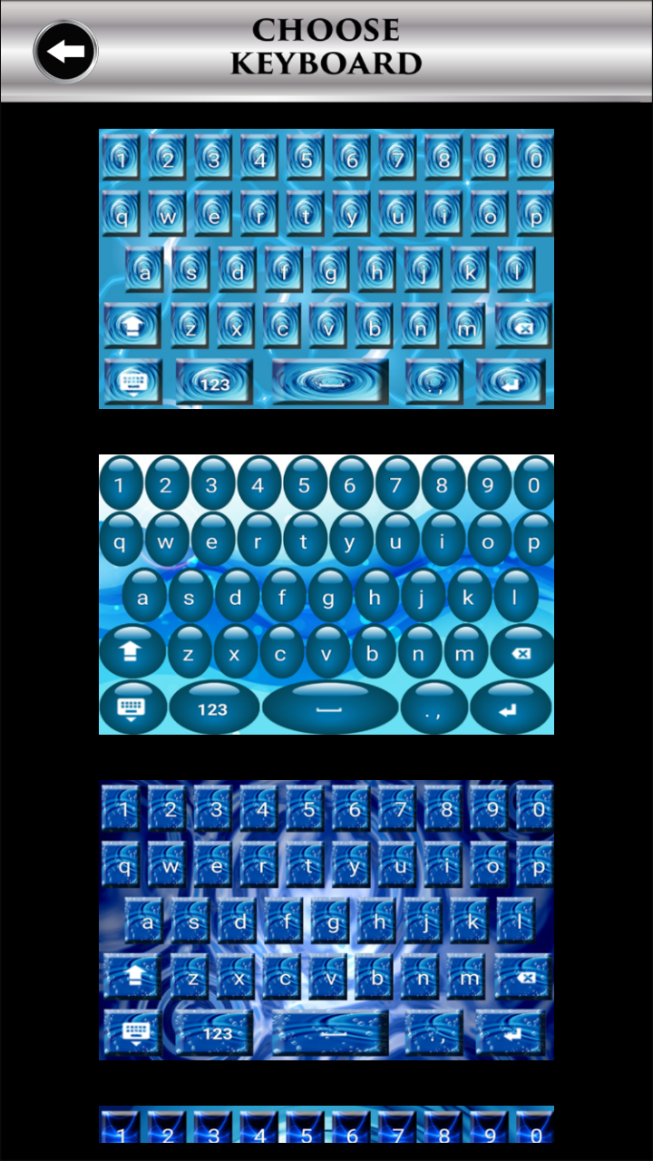 Blue Water Keyboards:Amazon.com:Appstore for Android