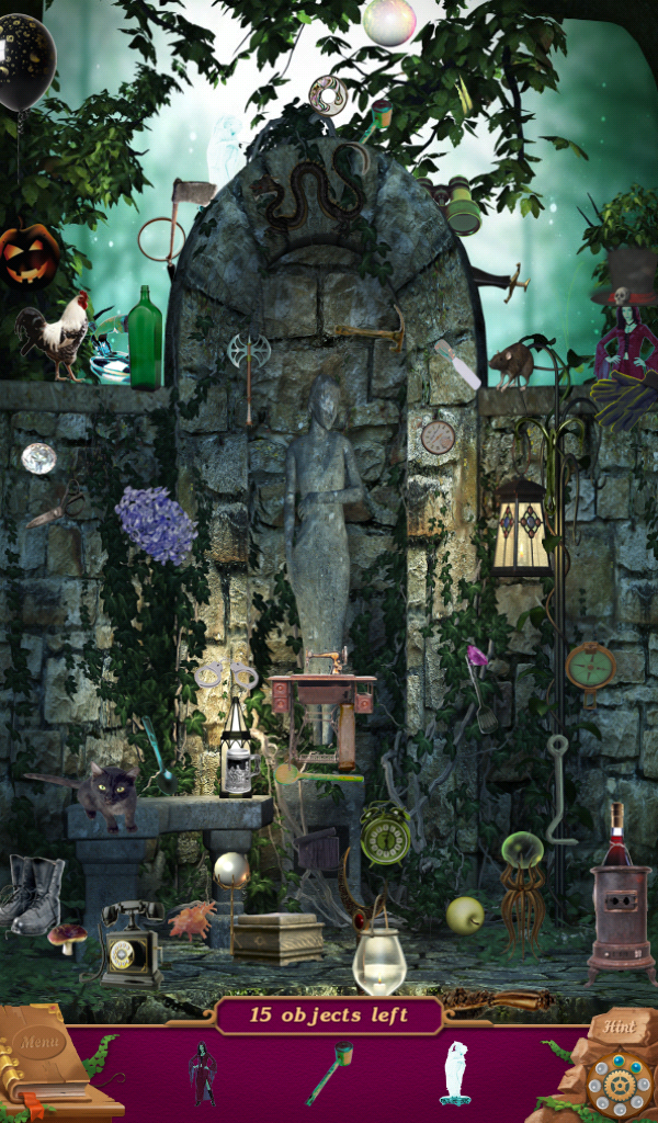 Aplicación Hidden Objects Gothic Night & 3 puzzle games en Amazon Appstore