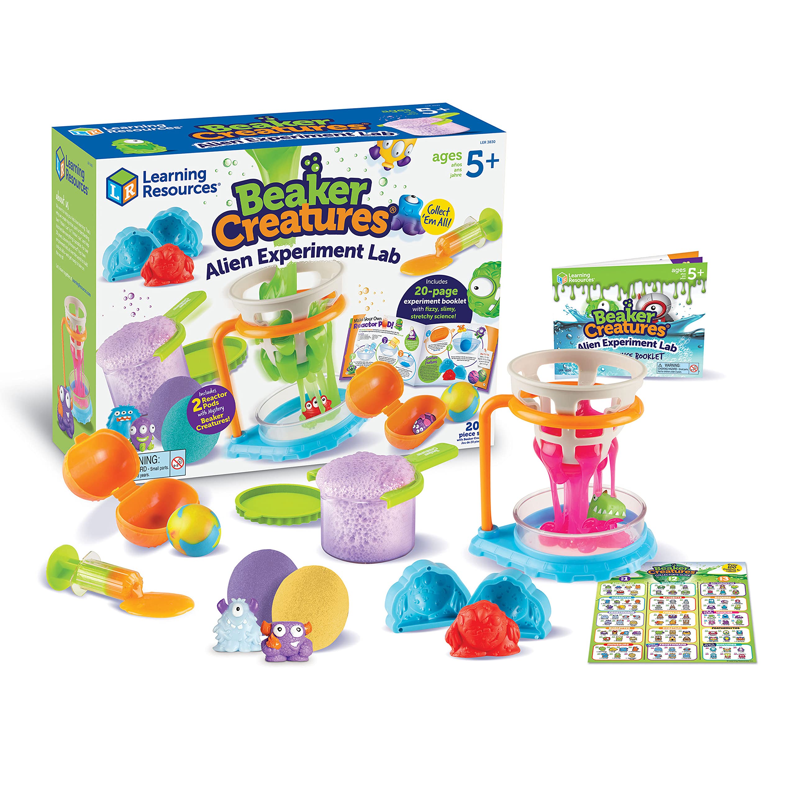 Buy Learning Resources Beaker Creatures Alien Experiment Lab, Science ...