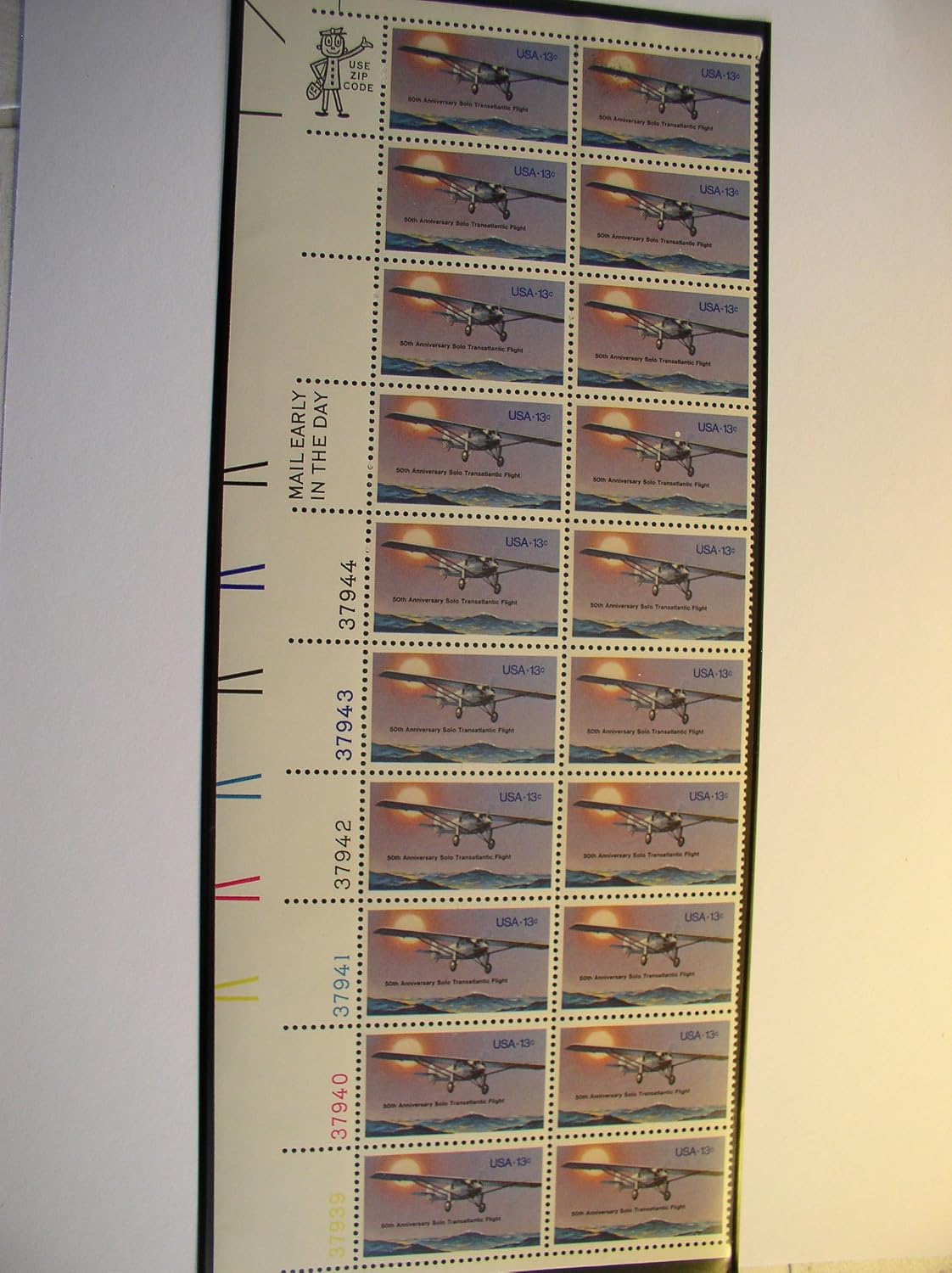 Amazon.com: US Postage Stamps, 1977, Spirit of St. Louis, S# 1710 ...