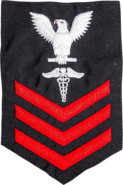 Amazon.com: US Navy Hospital Corpsman Military Patch - Petty Officer ...