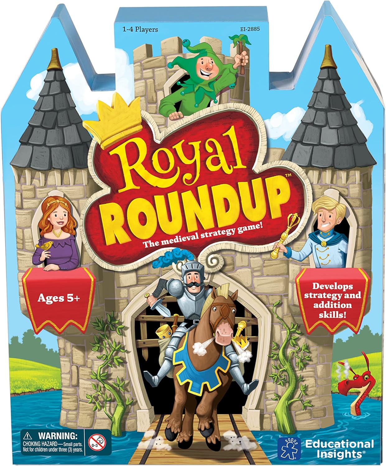 Amazon.com: Educational Insights Royal Roundup Board Game : Toys & Games