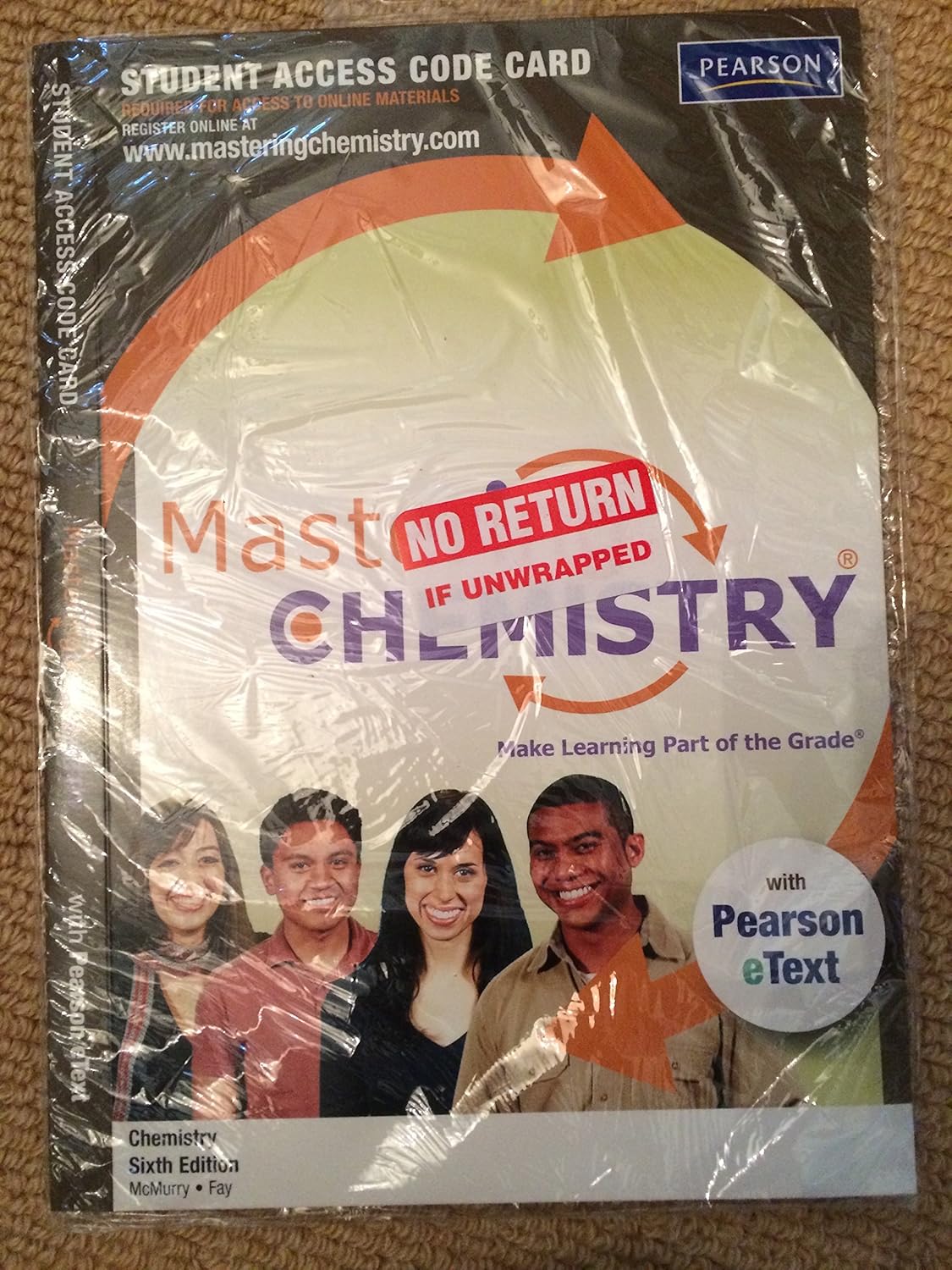 MasteringChemistry with Pearson eText Student Access Code Card for ...