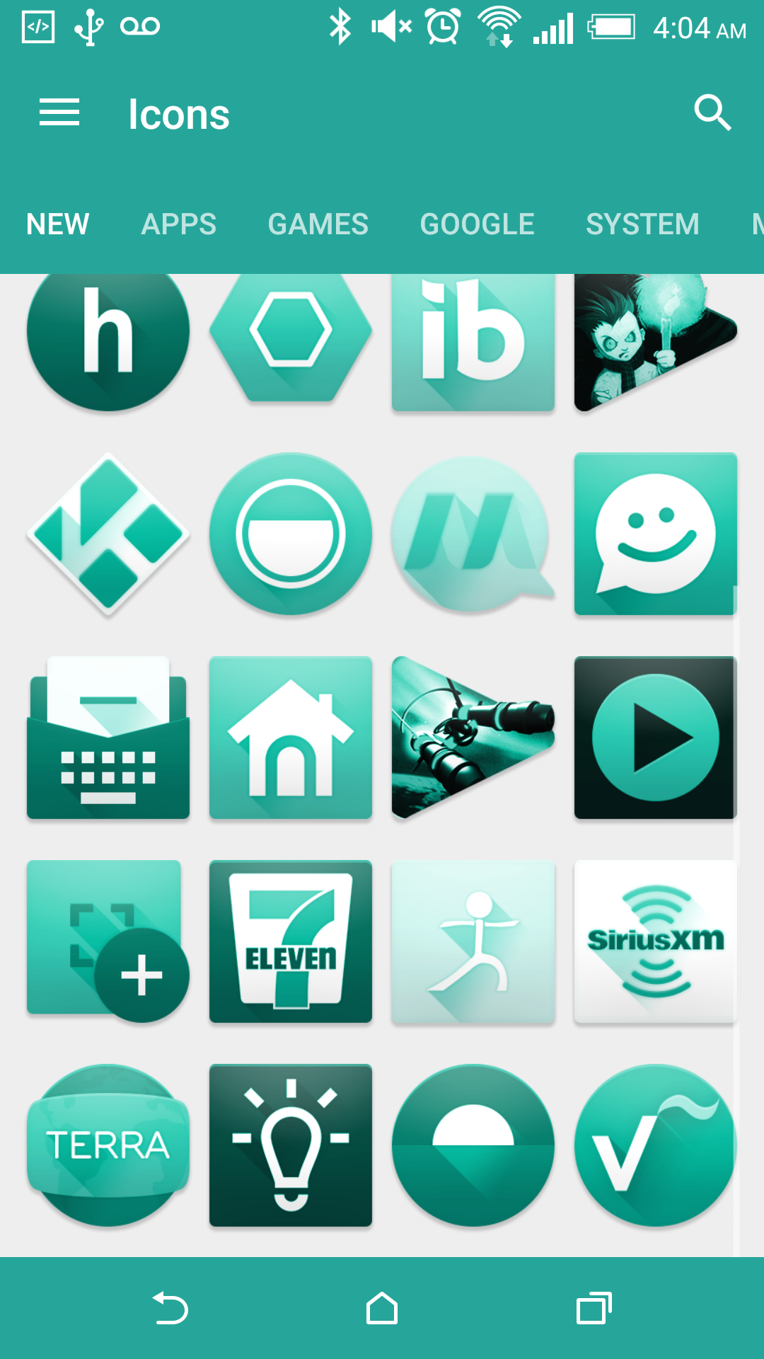 TEAL - Icon Pack - App on Amazon Appstore