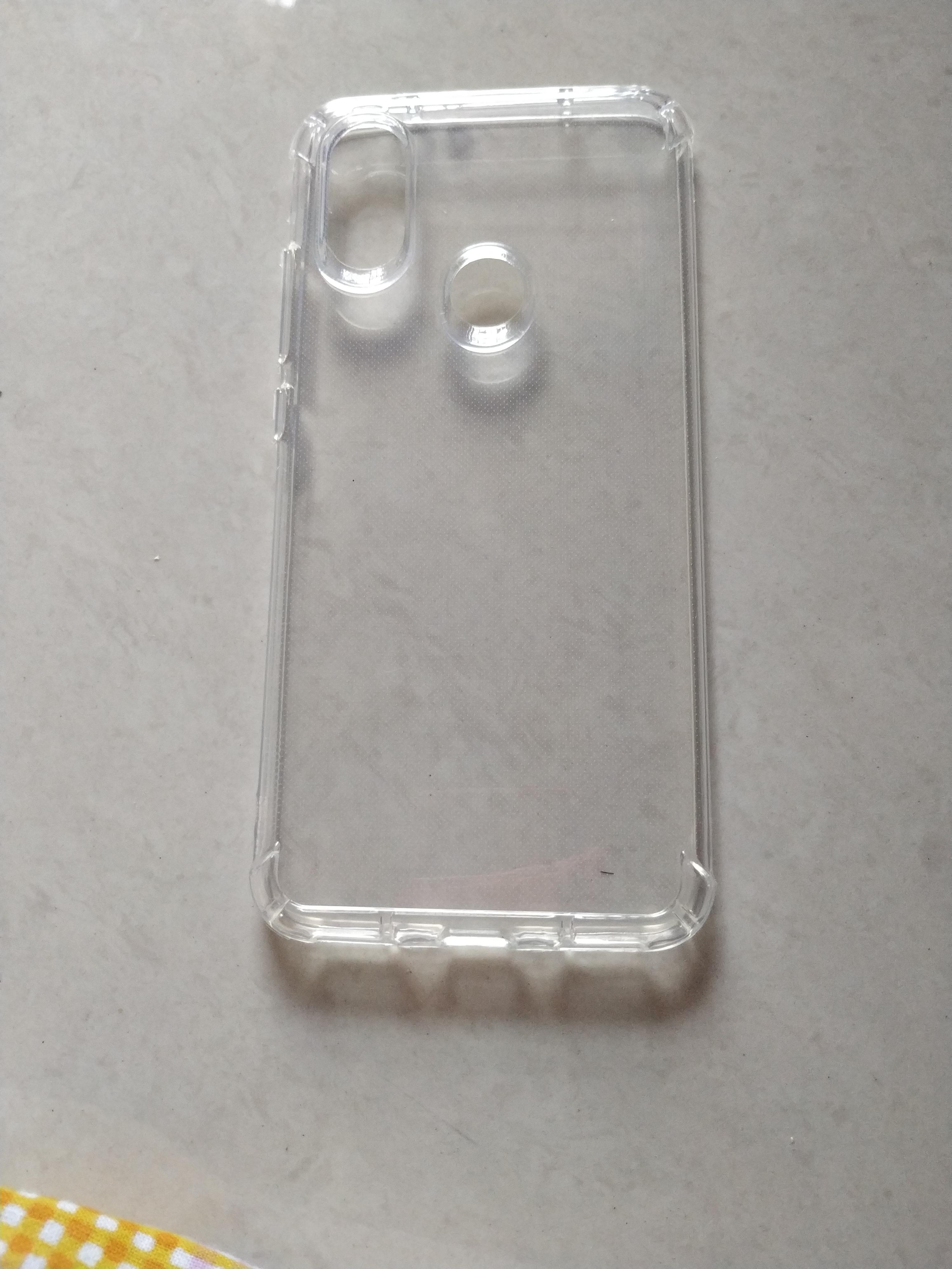 YOFO Rubber Back Cover for Xiaomi MI A2 - Transparent : Amazon.in ...
