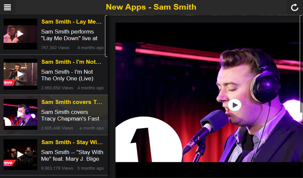 New Apps - Sam Smith - App on Amazon Appstore