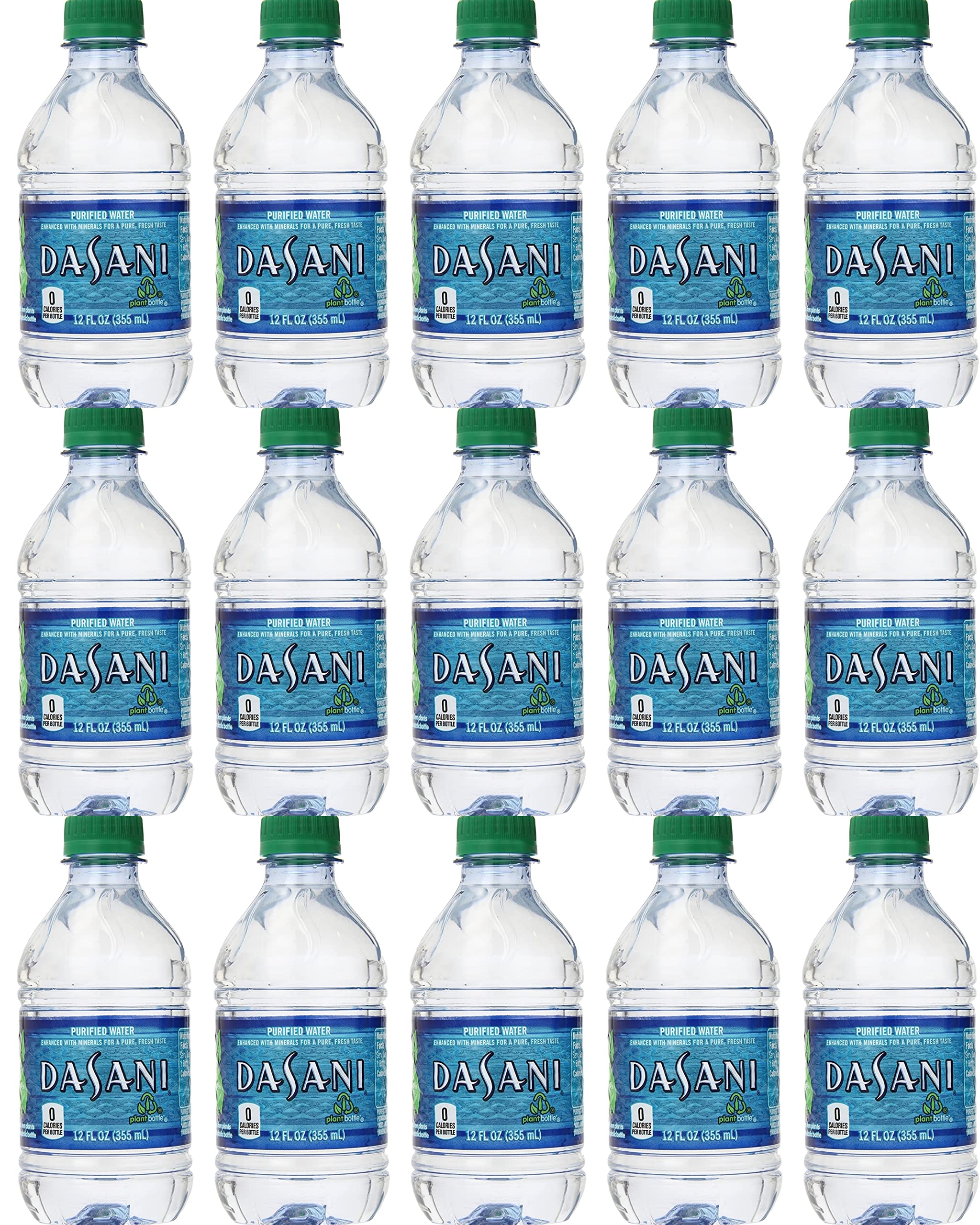 Dasani Water Bottle Label