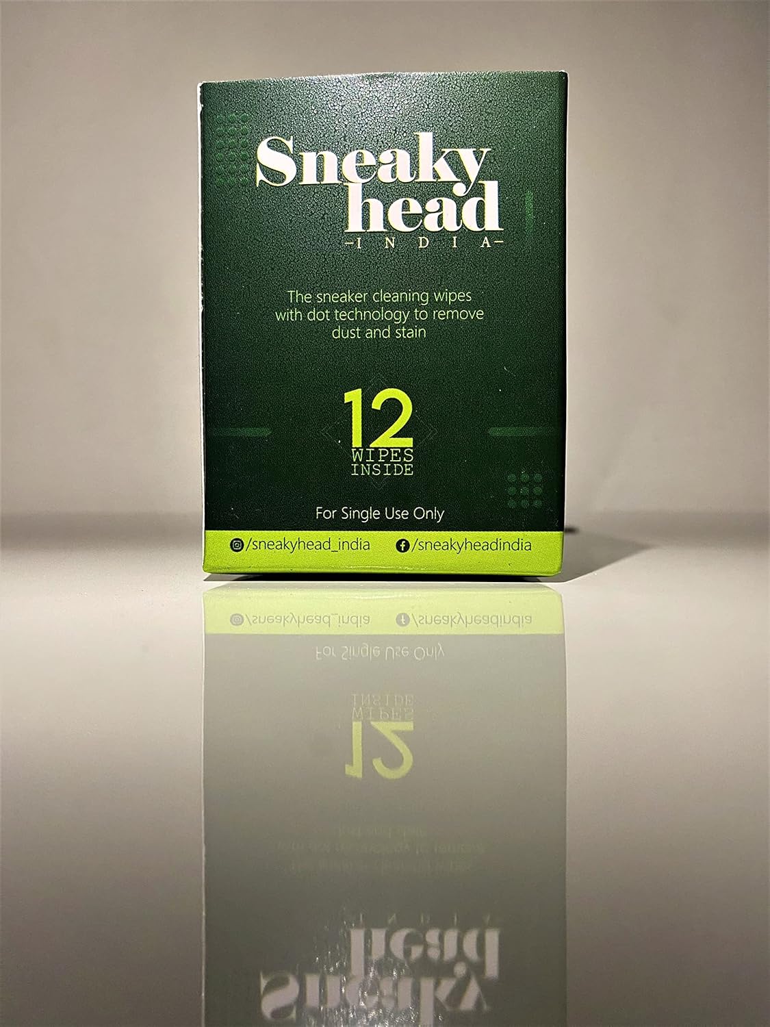 Sneaky Head India Shoe Cleaning Wipe/Sneaker Cleaning Wipes (12 ...