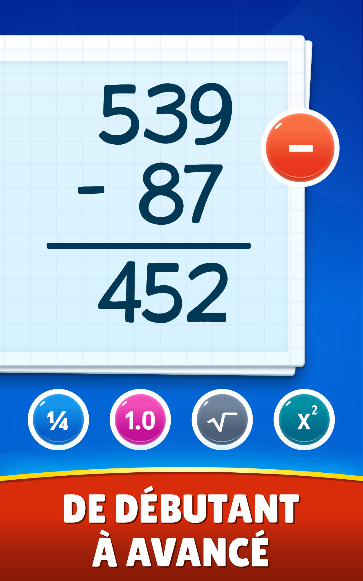 Jeux de maths - Apprenez à additionner, soustraire, multiplier, diviser ...