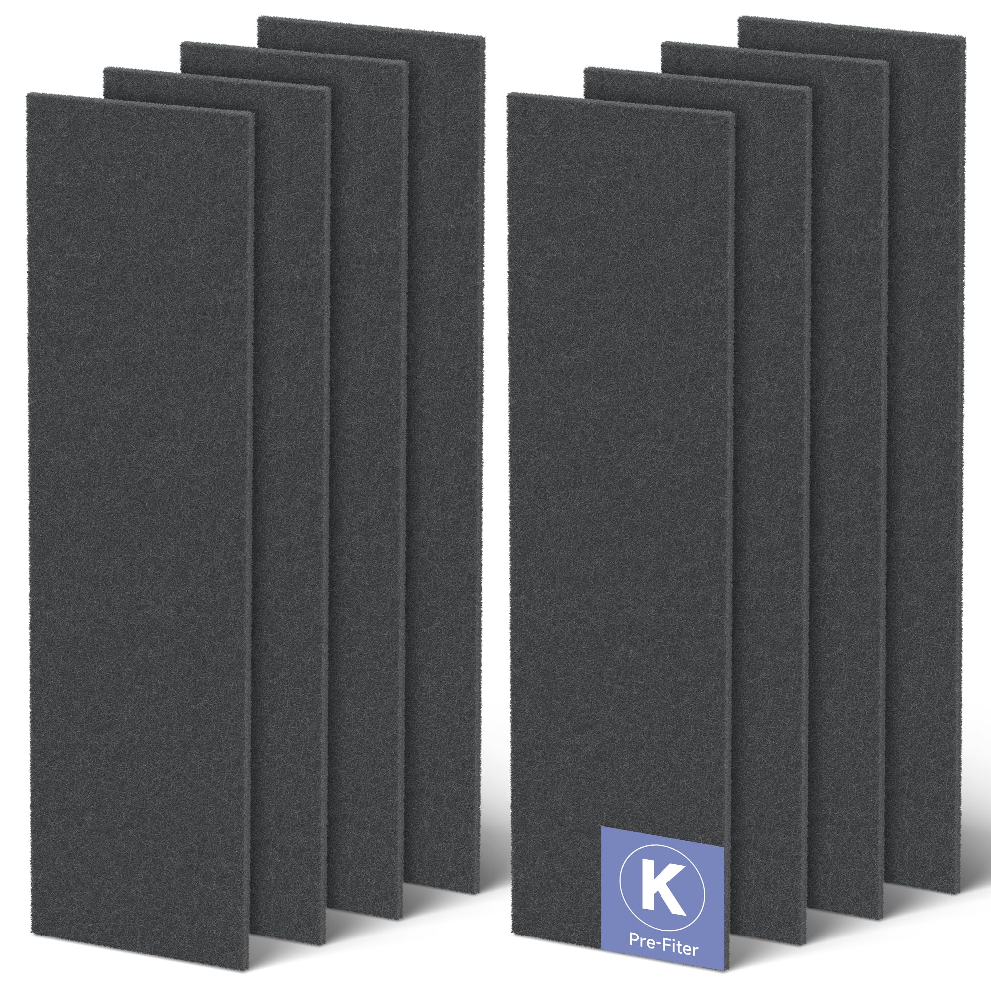 𝟖-𝐏𝐚𝐜𝐤 Filter K Pre-Filter Compatible with HFD300, HFD310, HFD314 ...