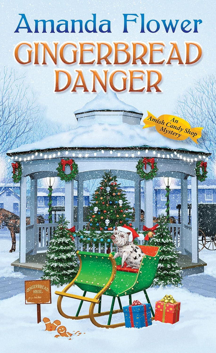 Amazon.com: Gingerbread Danger (An Amish Candy Shop Mystery): 9781496743756: Flower, Amanda: Books