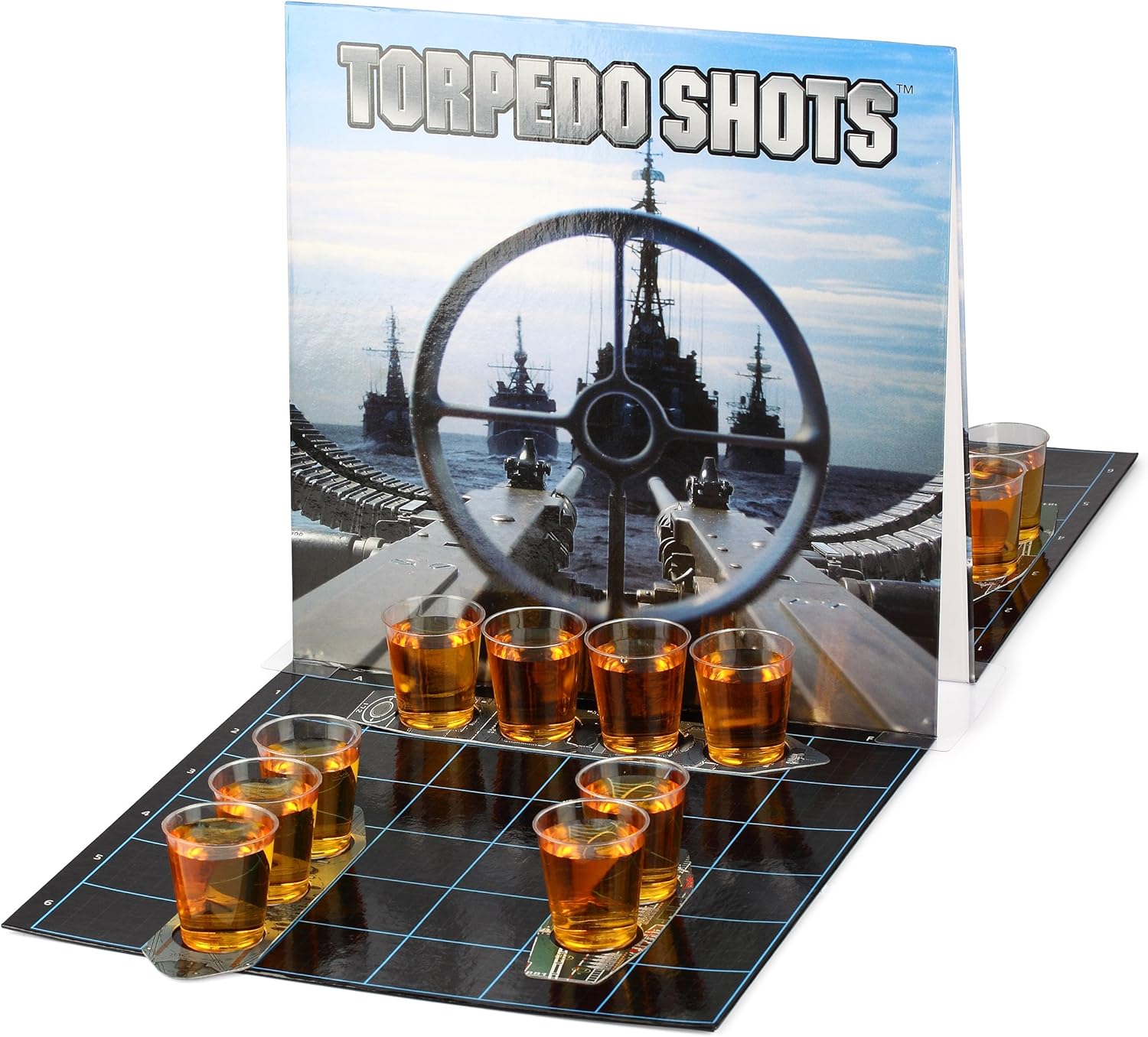 Amazon.com | Torpedo Shots - The Battleships Style Drinking Game - in ...