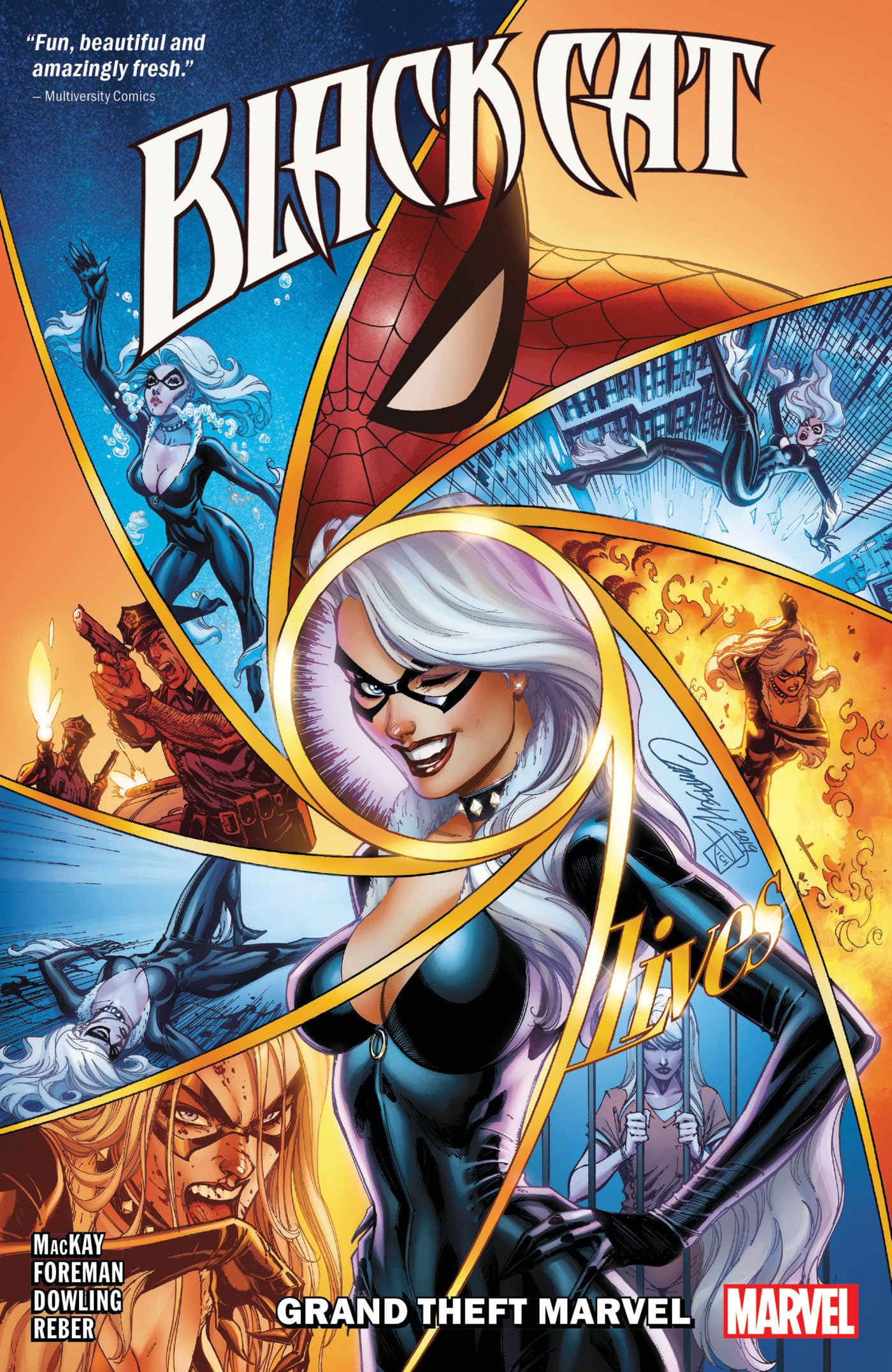 Black Cat Vol. 1: Grand Theft Marvel (Black Cat, 1): Amazon.co.uk: Jed ...