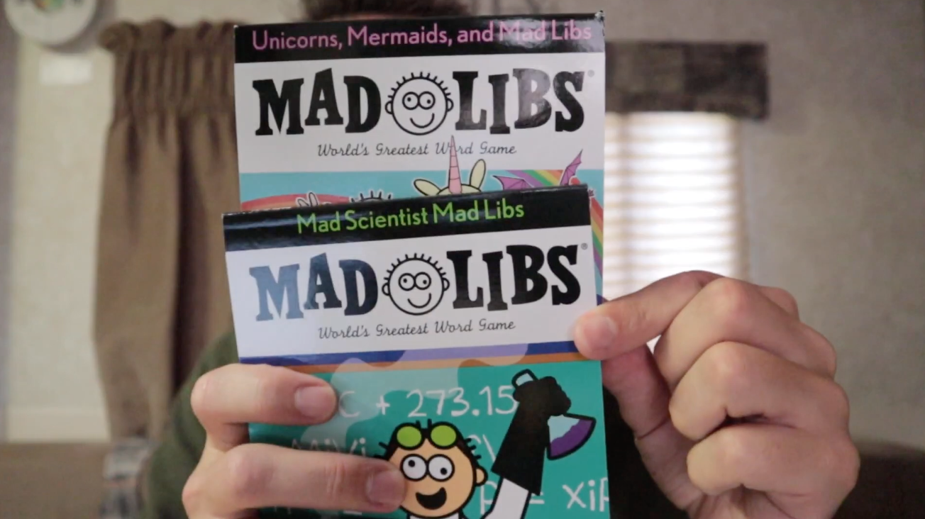 Watch Activity Books for Kids | Mad Libs on Amazon Live