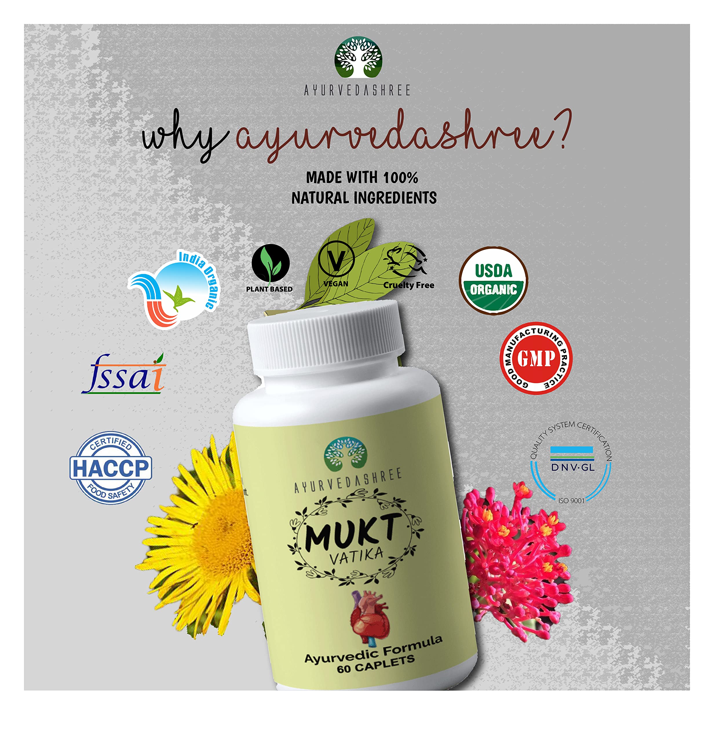 Snapklik.com : Mukt Vatika 60 Caplets Each Caplet Contains 1000 MG ...