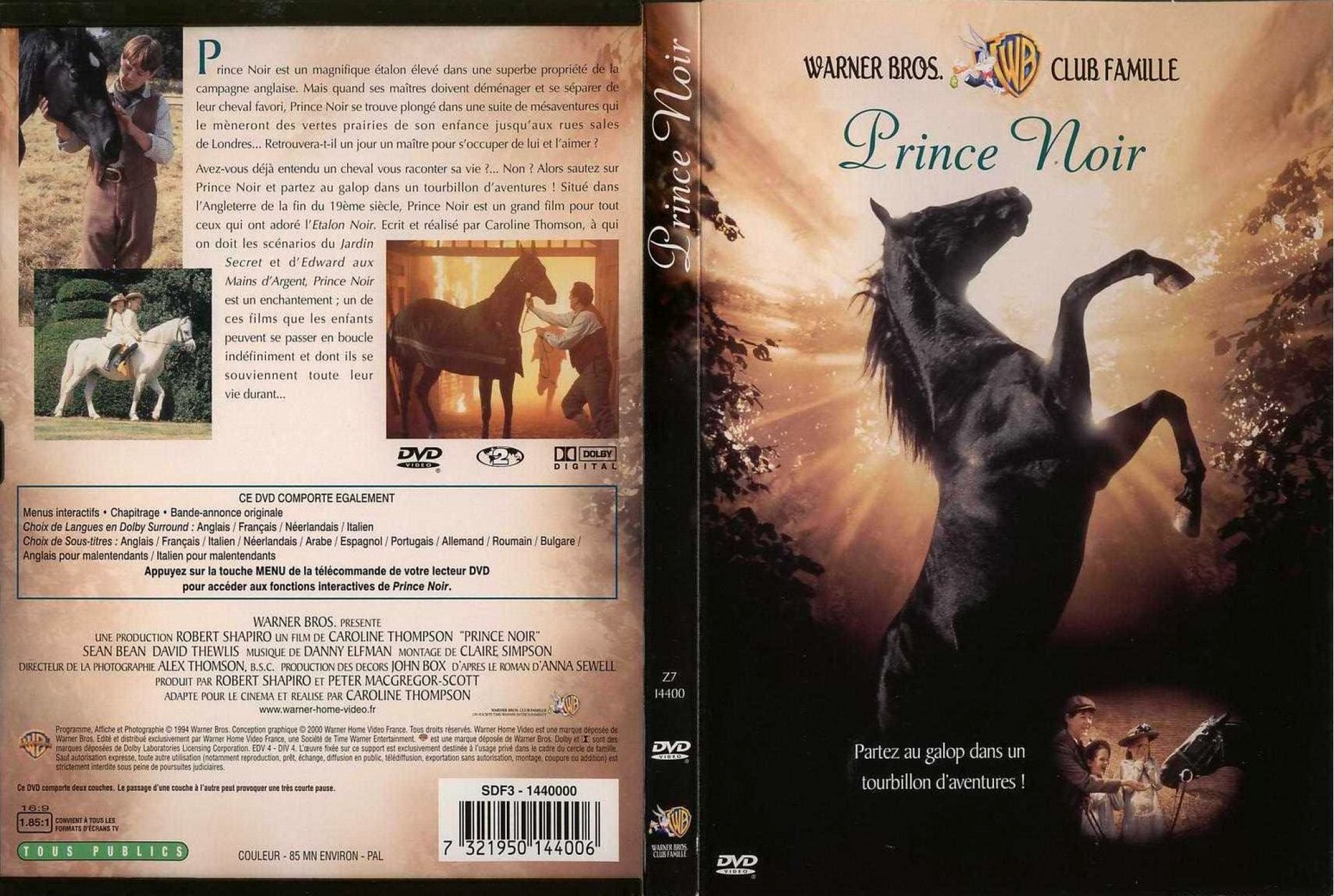 Amazon.com: Black Beauty : Sean Bean, David Thewlis, Jim Carter, Peter ...
