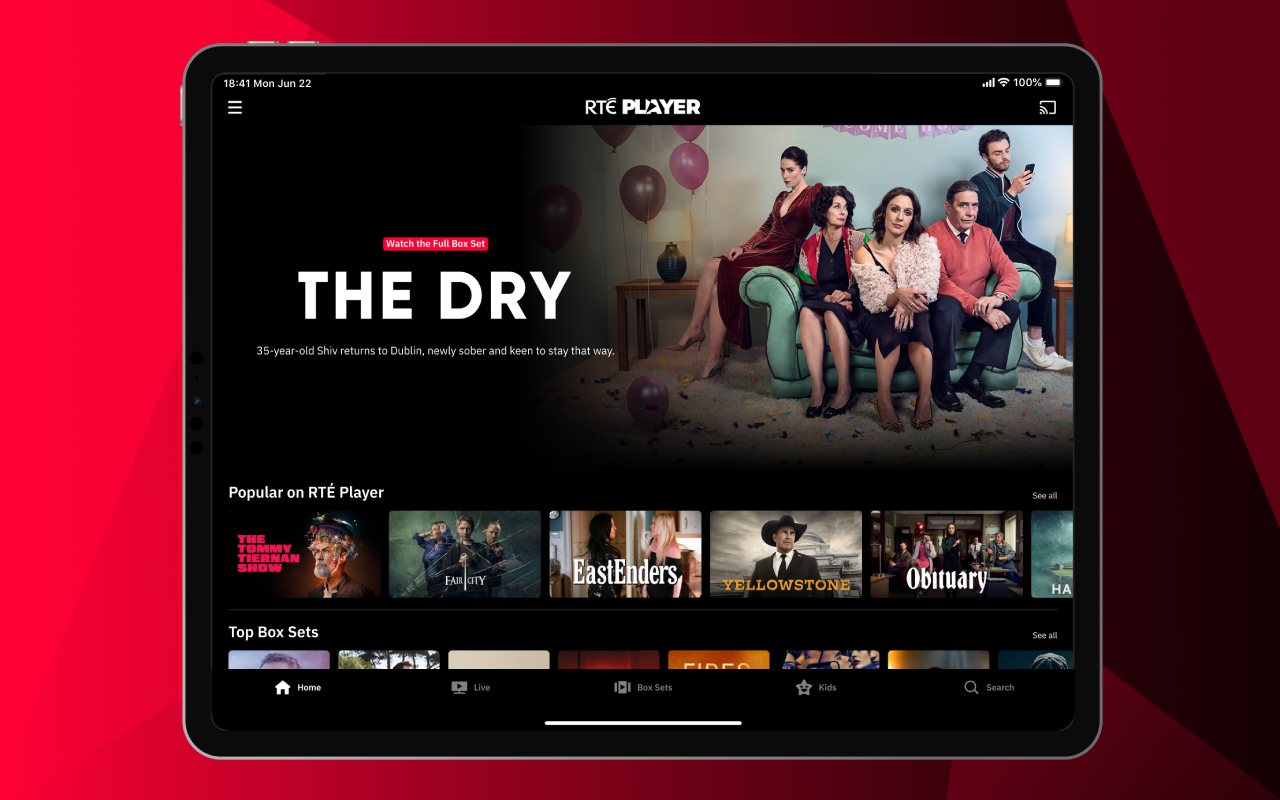 RTÉ Player - App on Amazon Appstore