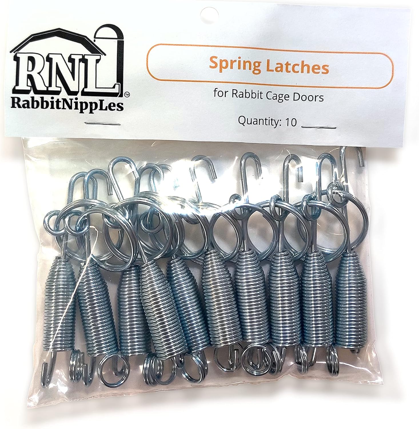 10 Pack of Spring Latches for Rabbit Cages Doors : Amazon.ca: Pet Supplies