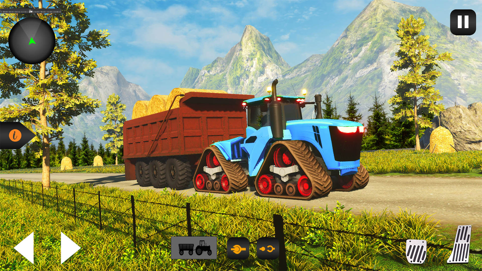 Conduite de tracteur Farming Simulator - Farming Games 2023 ...