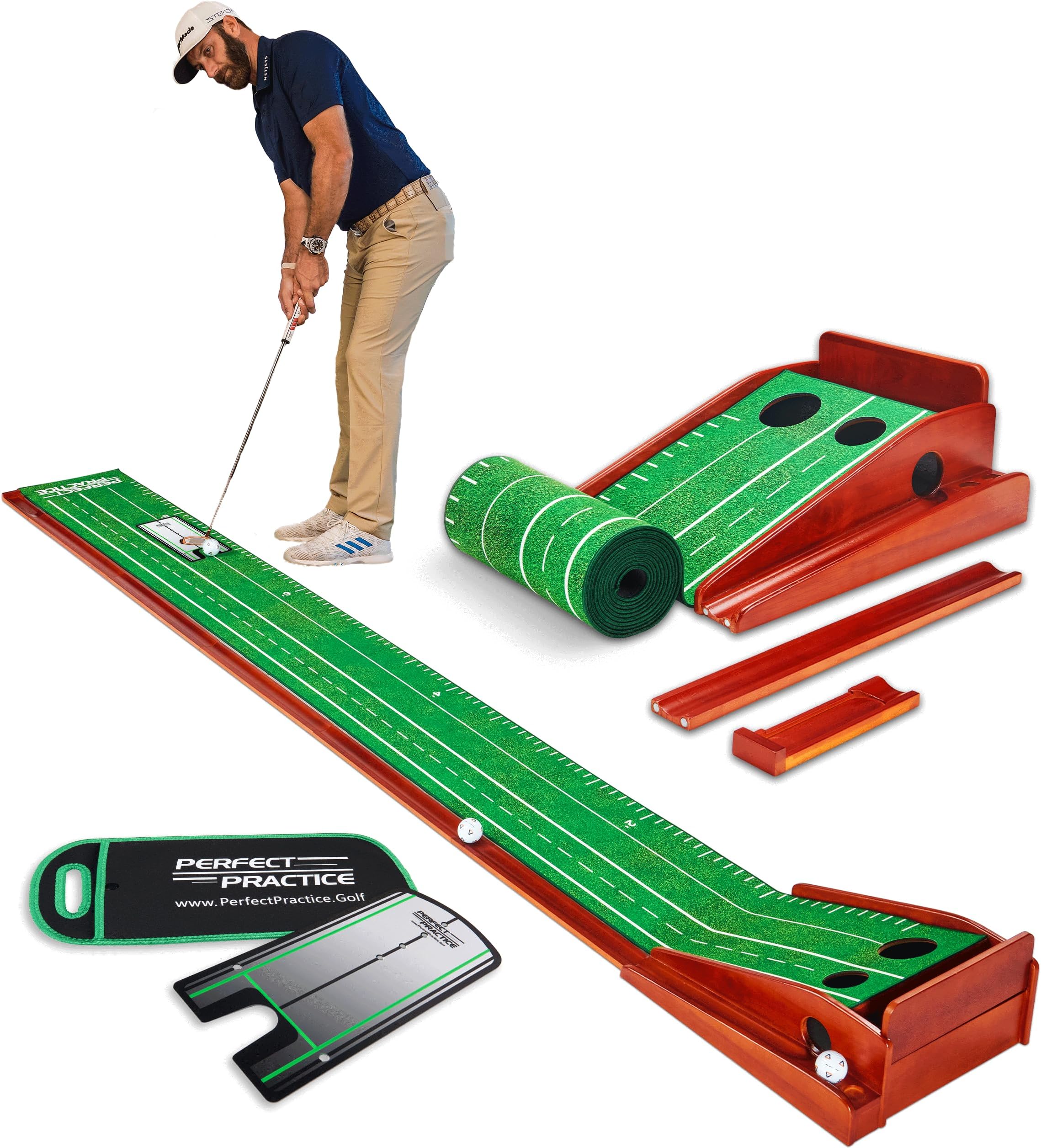 Amazon.com: Putting Green Mat for Indoor-Outdoor Golf Matt Putting ...