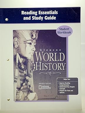Amazon | Glencoe World History, Reading Essentials And Study Guide | McGraw-Hill | World