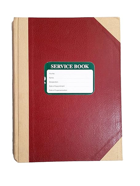 LRS Employee Service Book - Superb Quality for Lifetime Record ...