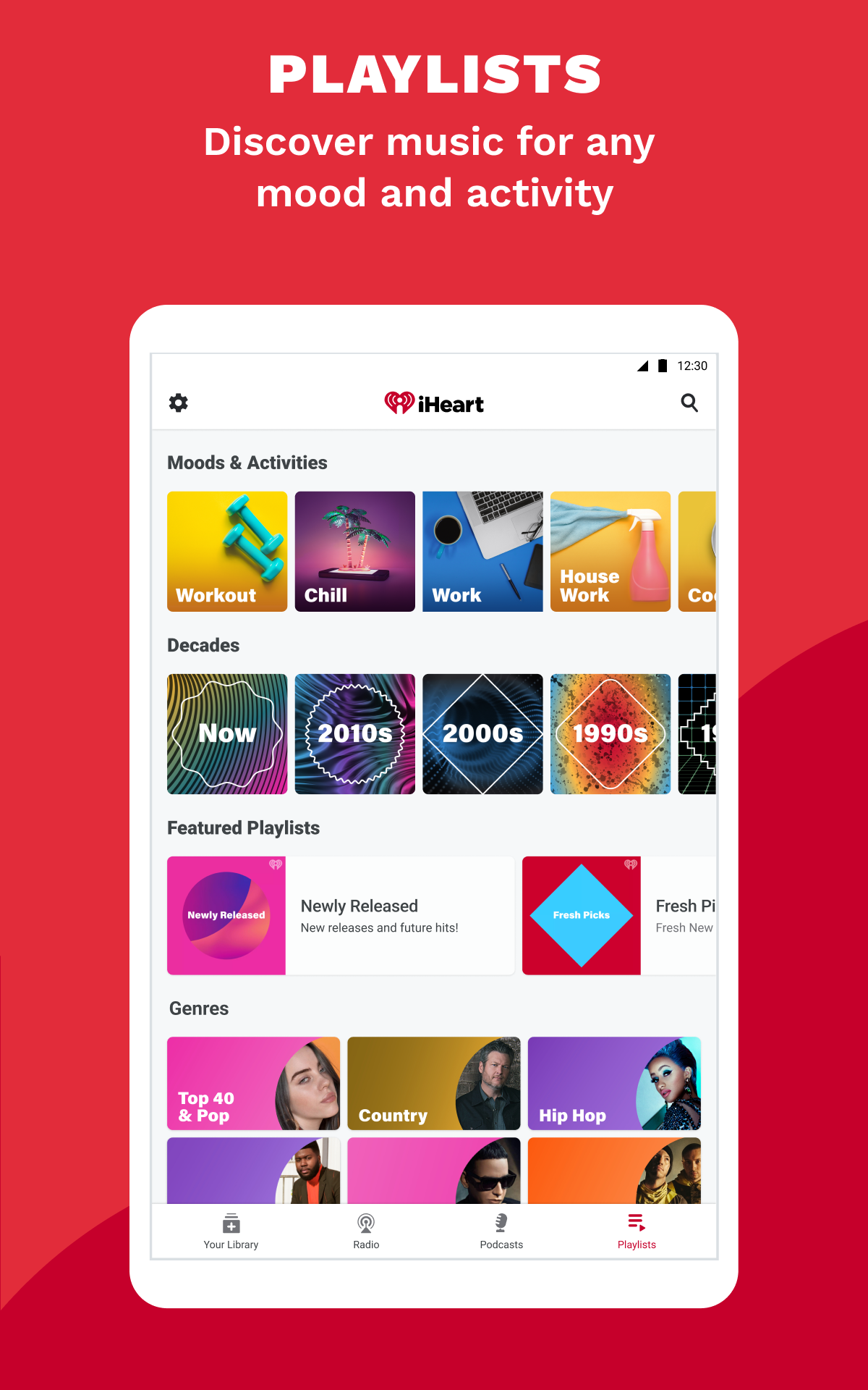 iHeart: Radio, Podcasts, Music:Amazon.com:Appstore for Android