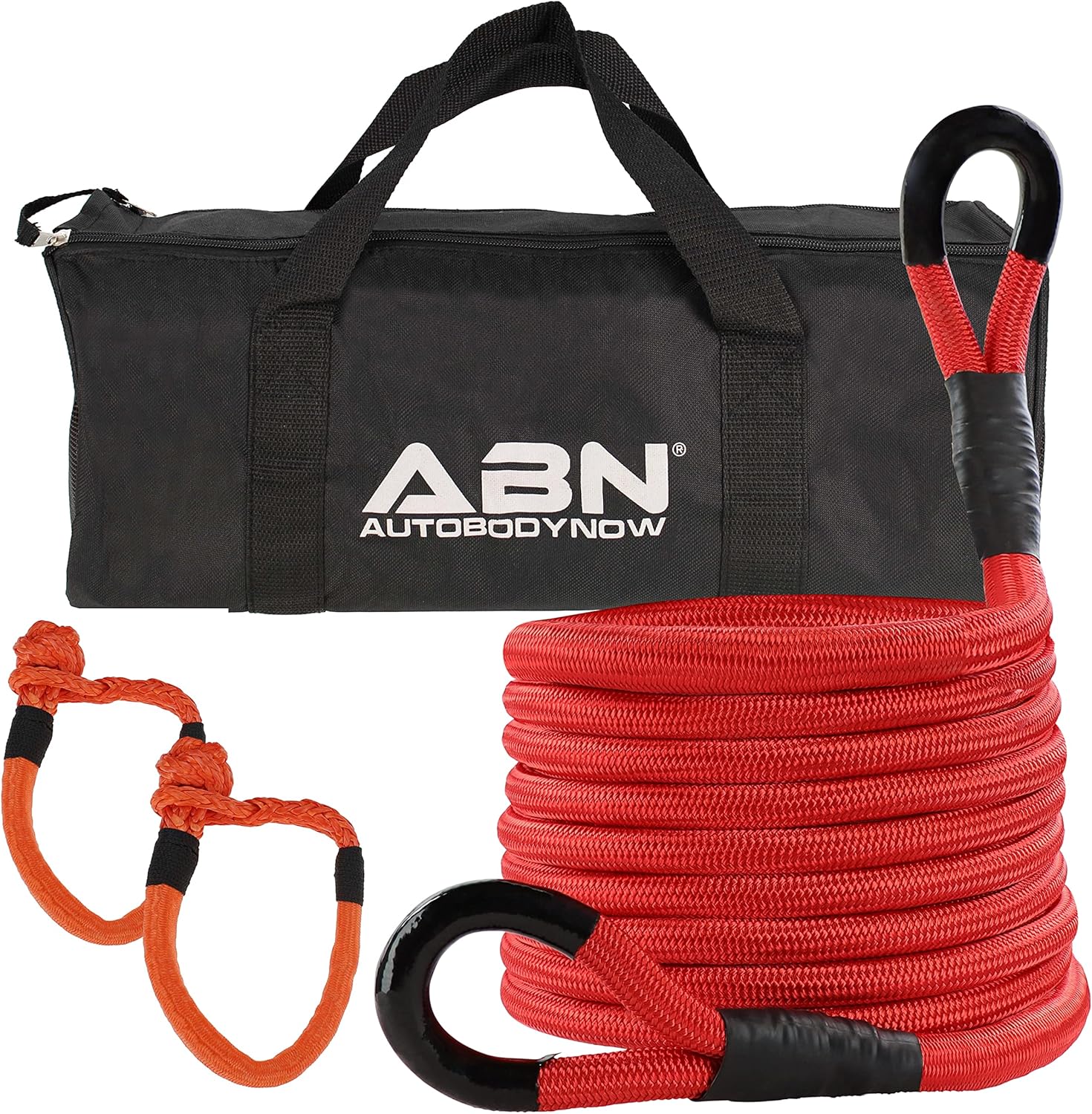 Amazon.com: ABN Kinetic Recovery Rope Kit - 20ft Kinetic Recovery Tow ...