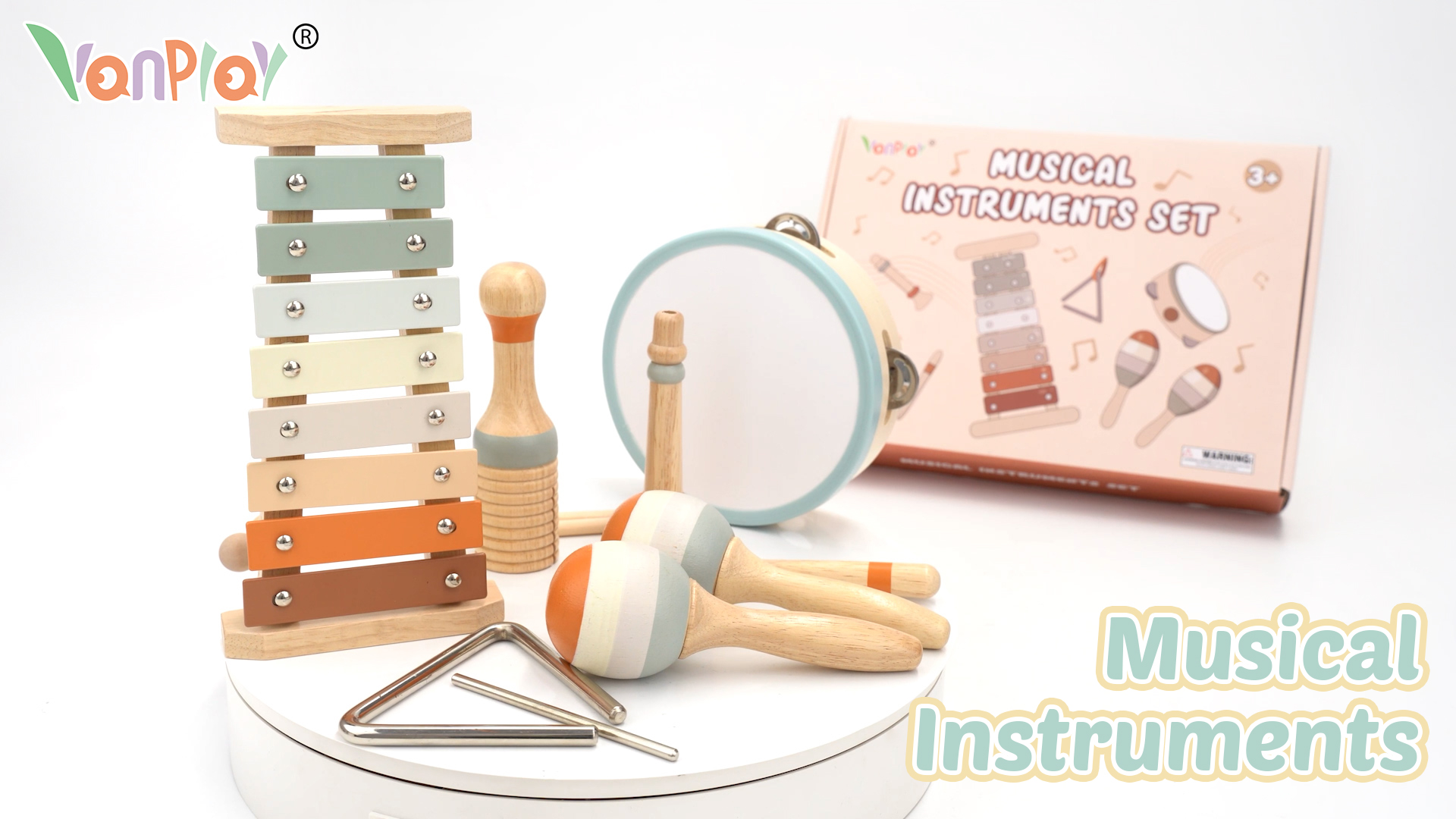 Watch Neutral Colors Musical Instruments for Toddler on Amazon Live