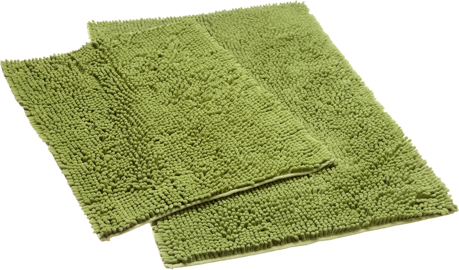 Amazon.com: Popular Bath 2-Piece Chenille Rug Set, Sage : Home & Kitchen